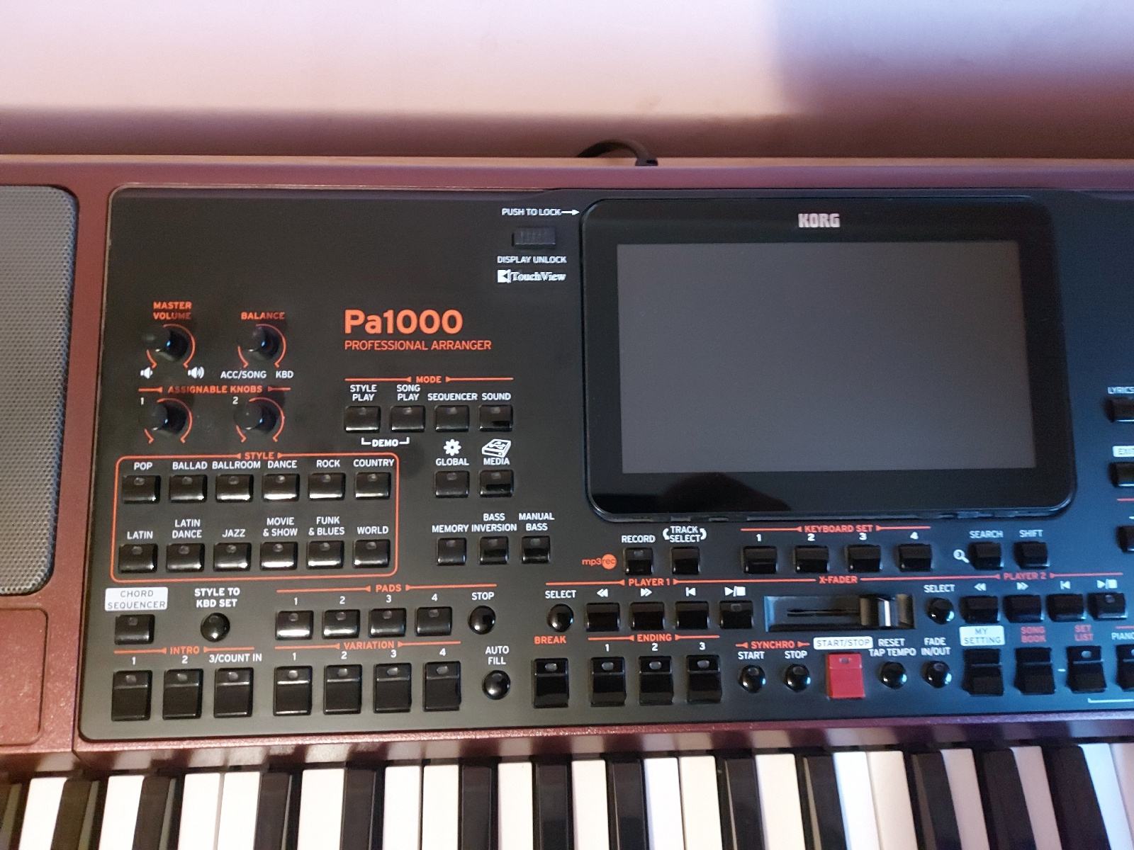 korg pa 1000