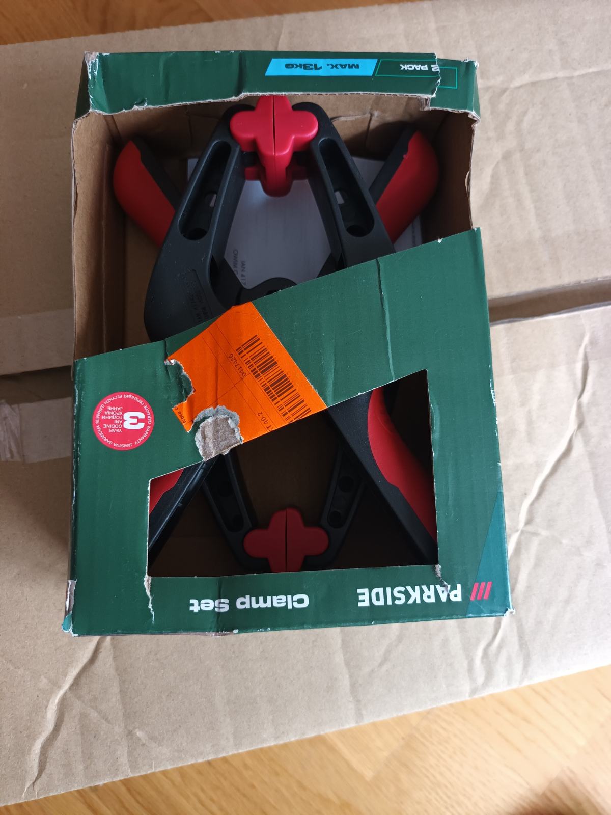Parkside set stega novo