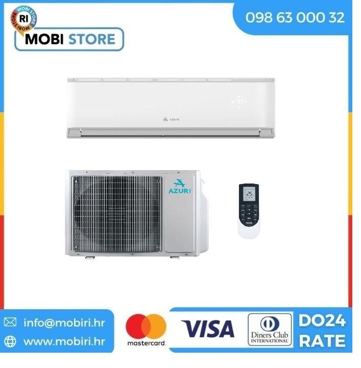 Klima uređaj AZURI Midori AZI-WN35VA, 3.2kW, Inverter, WiFi