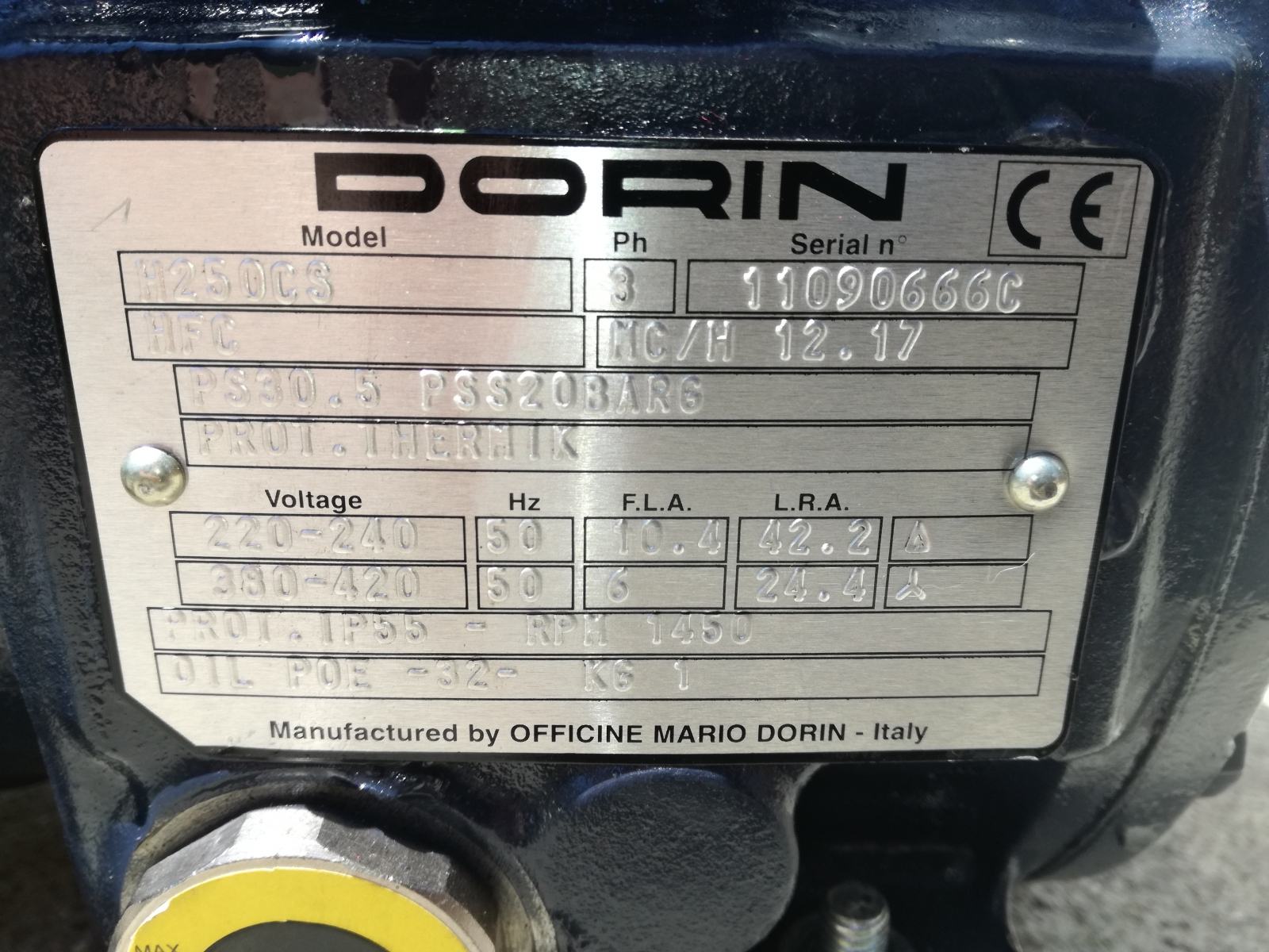 Kompresor Dorin H250cs