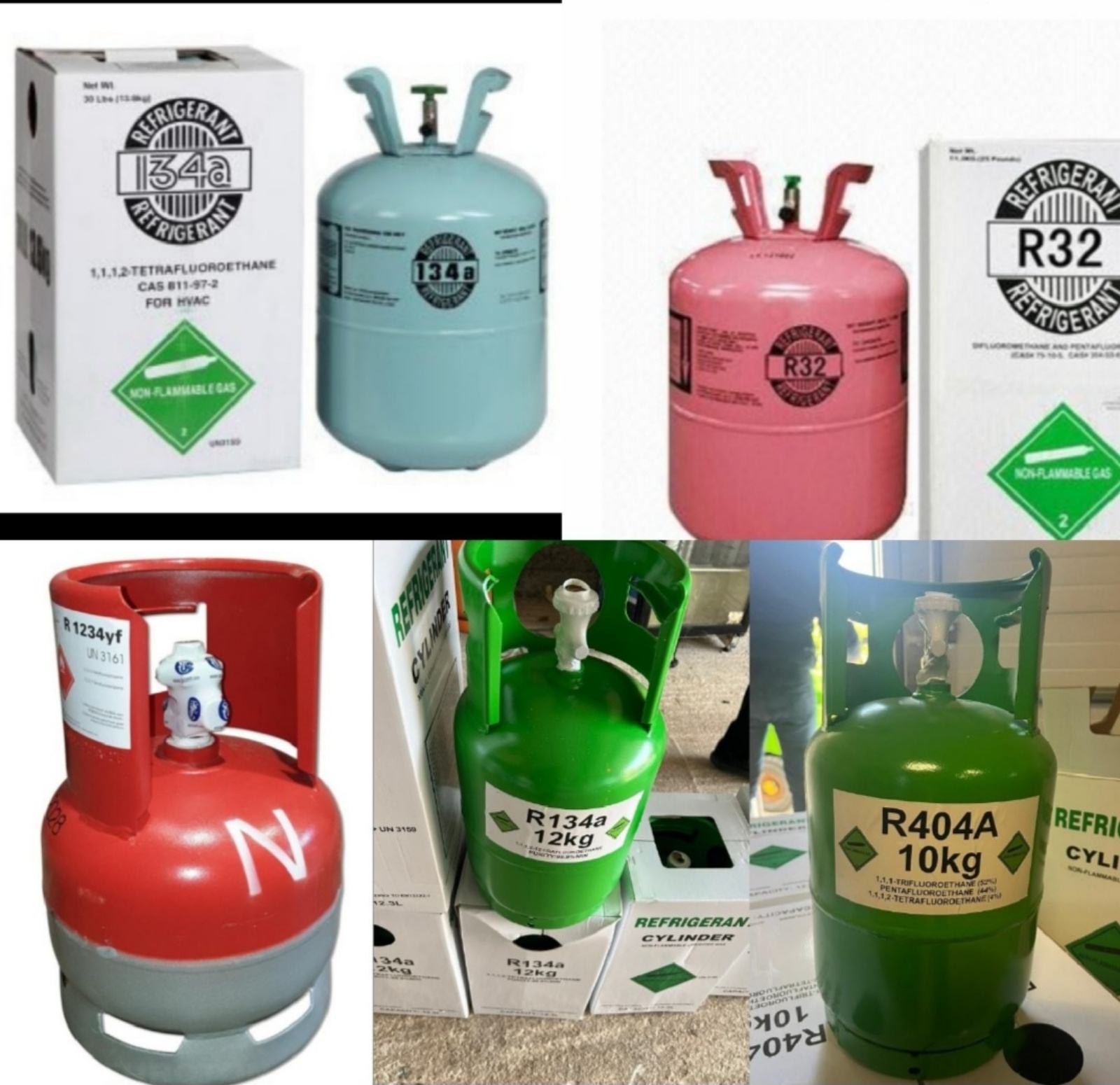 plin za klime freon r32 r134 r410 r404