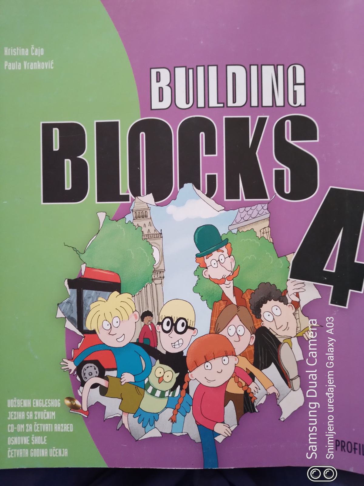 BUILDING BLOCKS 4 Udžbenik - Čajo, Vranković