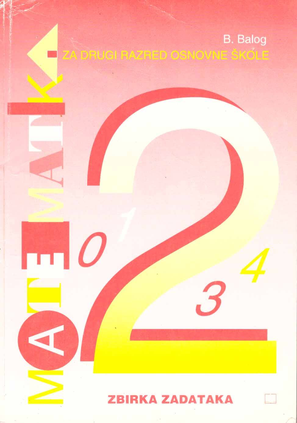 Matematika 2 - zbirka zadataka za 2. razred OŠ