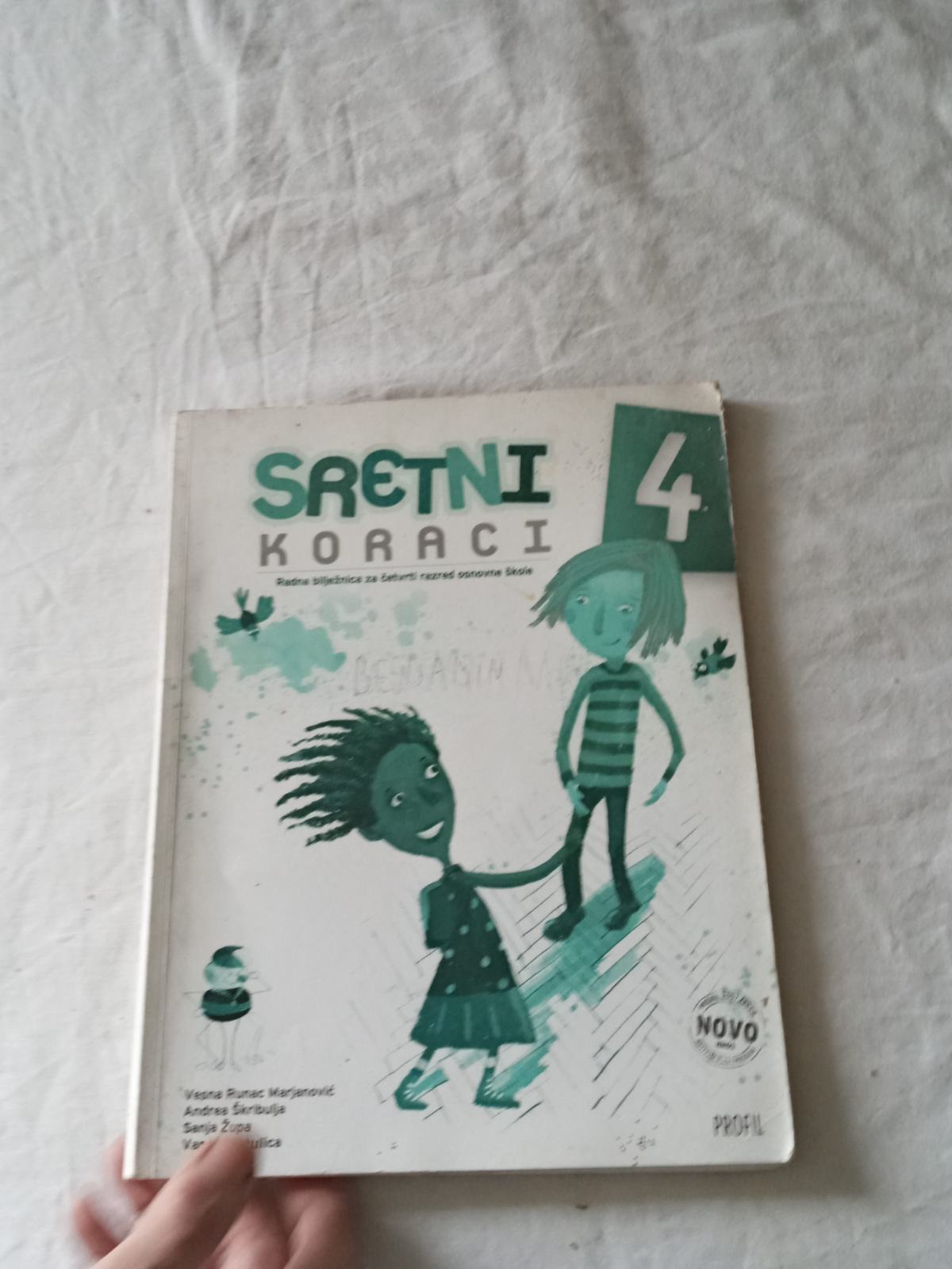 Sretni koraci 4 radna biljeznica