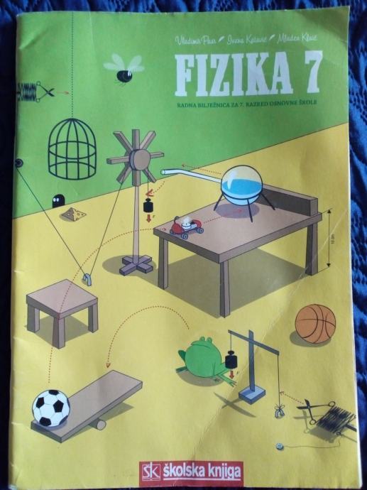 FIZIKA 7 radna bilježnica.- Par, katavić, klaić