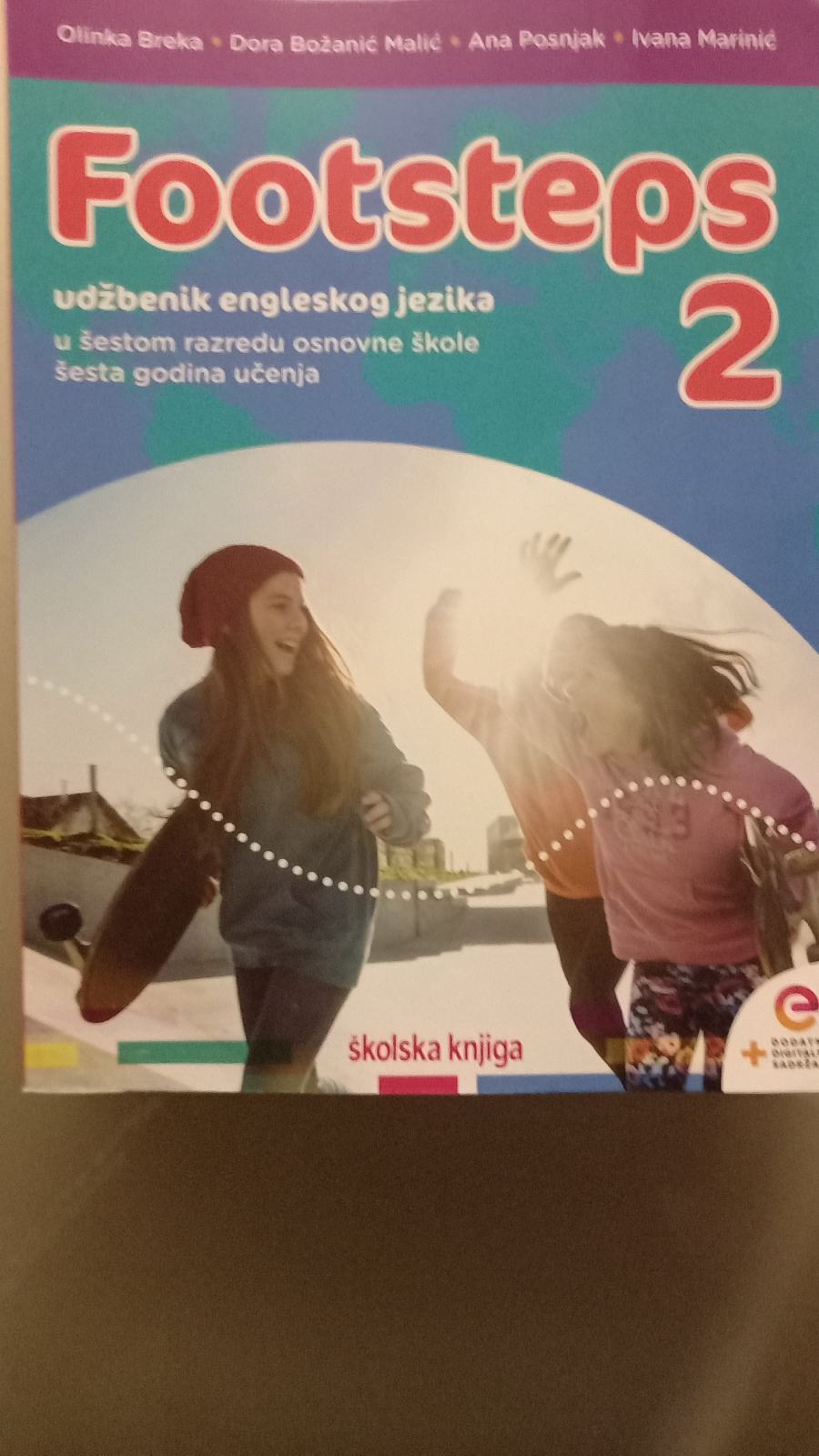 Footsteps 2 -udžbenik i radna bilježnica engleski 6.razred