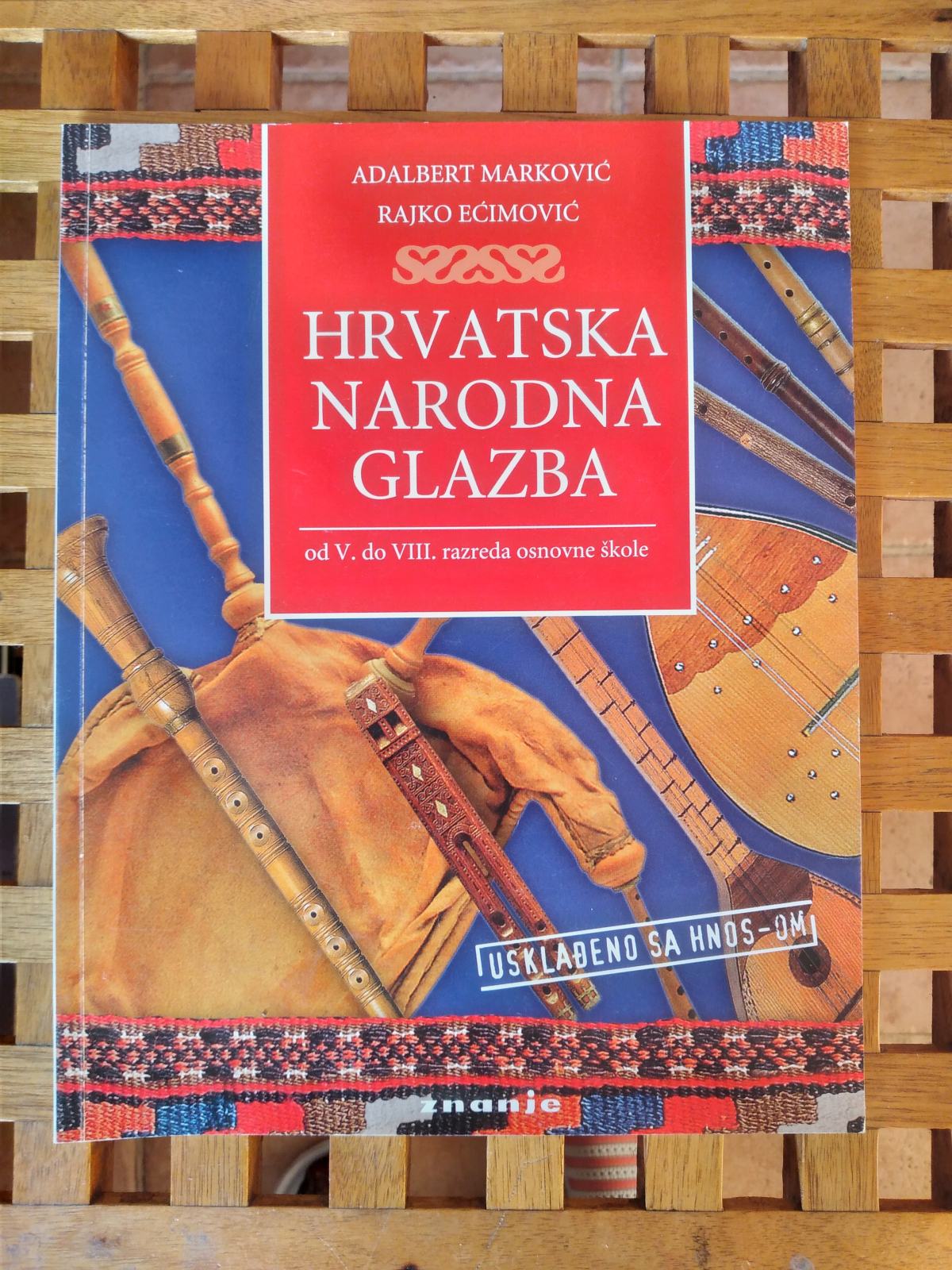 Hrvatska narodna glazba OD V. DO VIII. RAZREDA OSNOVNE ŠKOLE NOVO!
