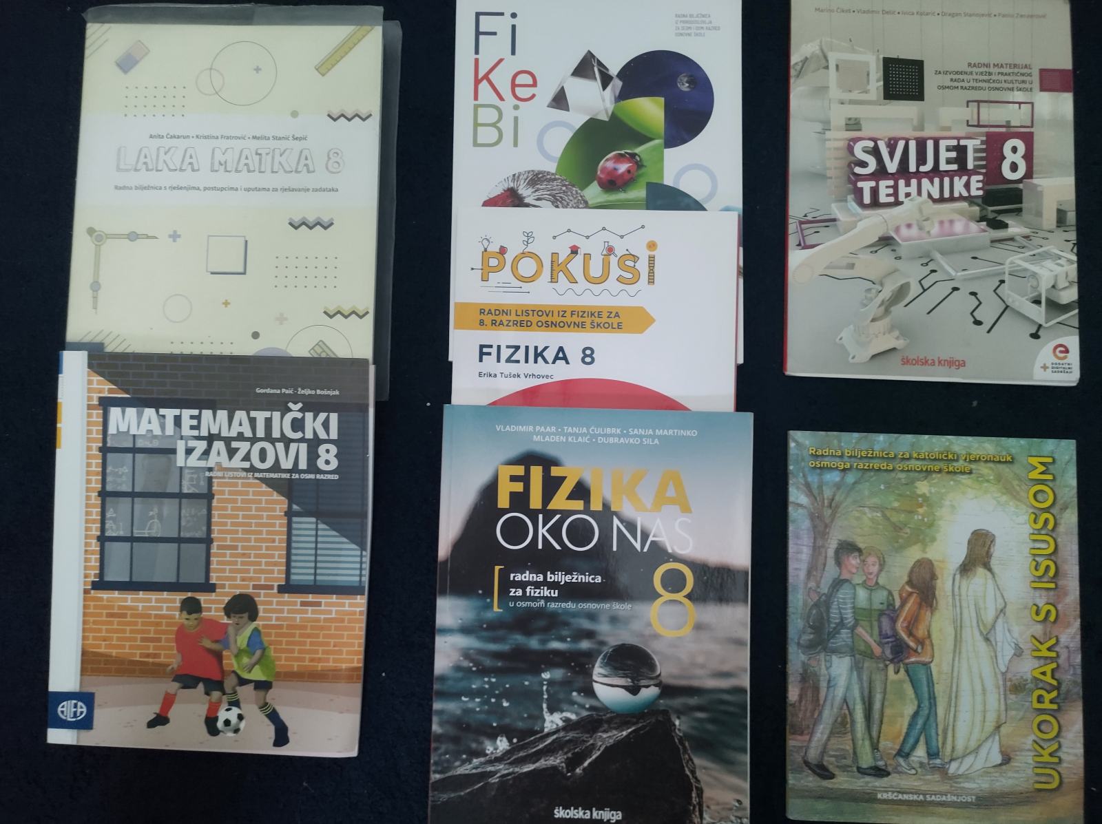 Knjige za 8.razred