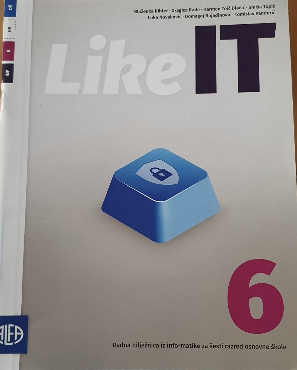 Like it 6 radna bilježnica informatika NOVO