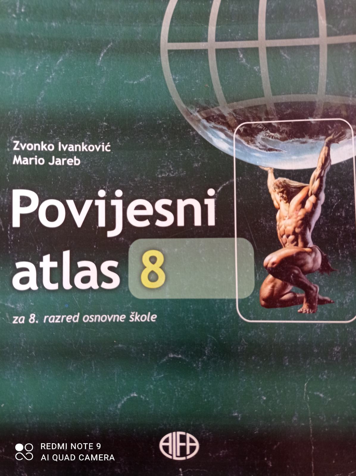 POVIJESNI ATLAS 8-Jareb, Ivanković