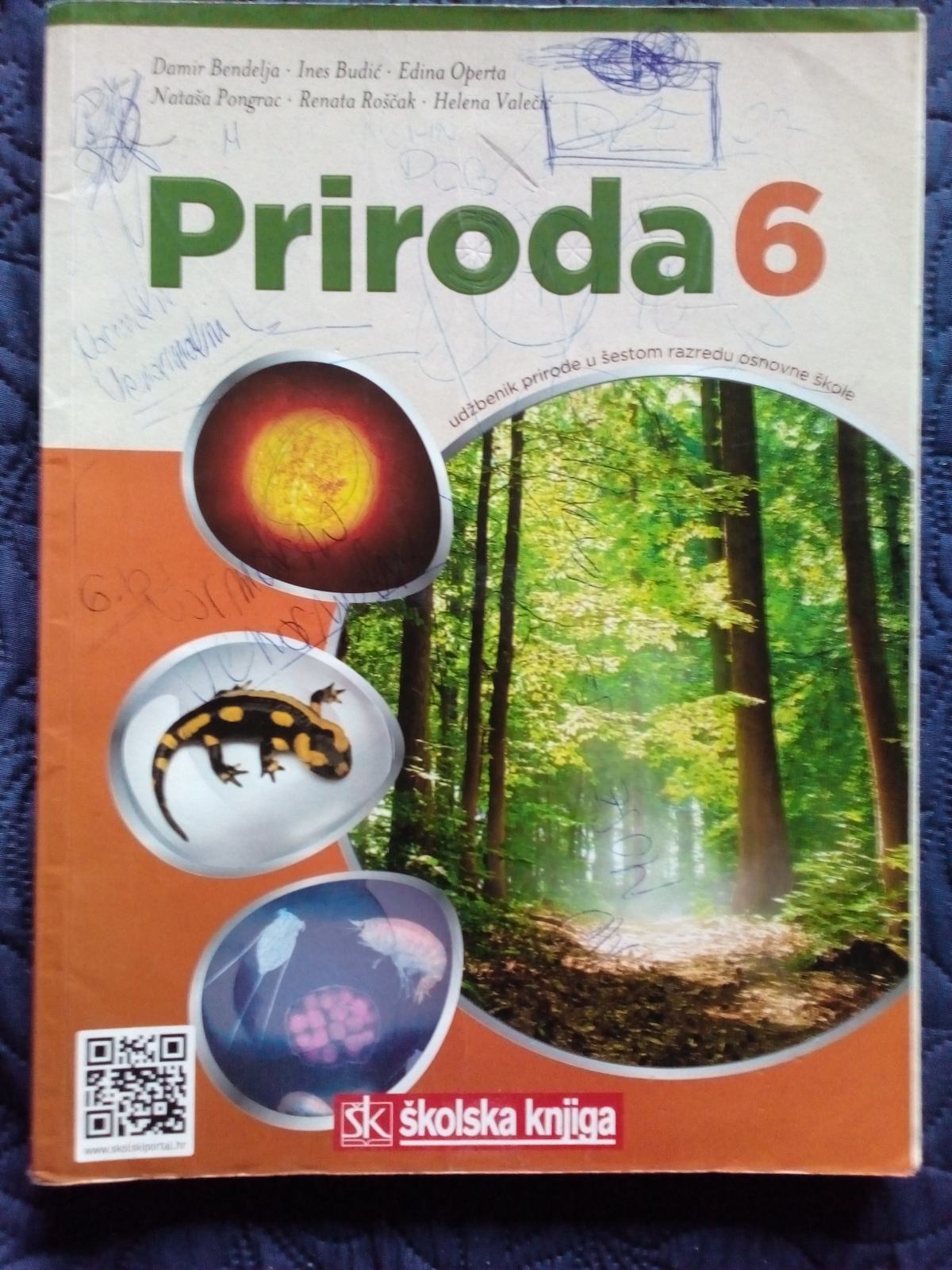 PRIRODA 6 ŠK udžbenik i radna bilj.