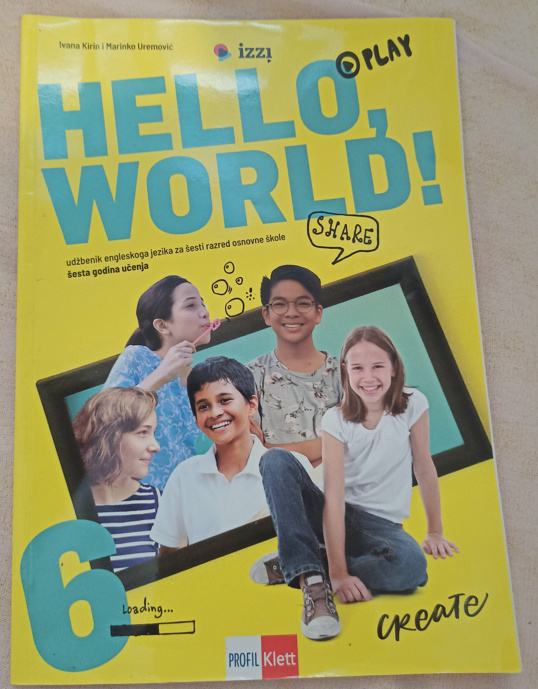 Prodajem udžbenik Hello World ! za 6. razred osnovne škole!