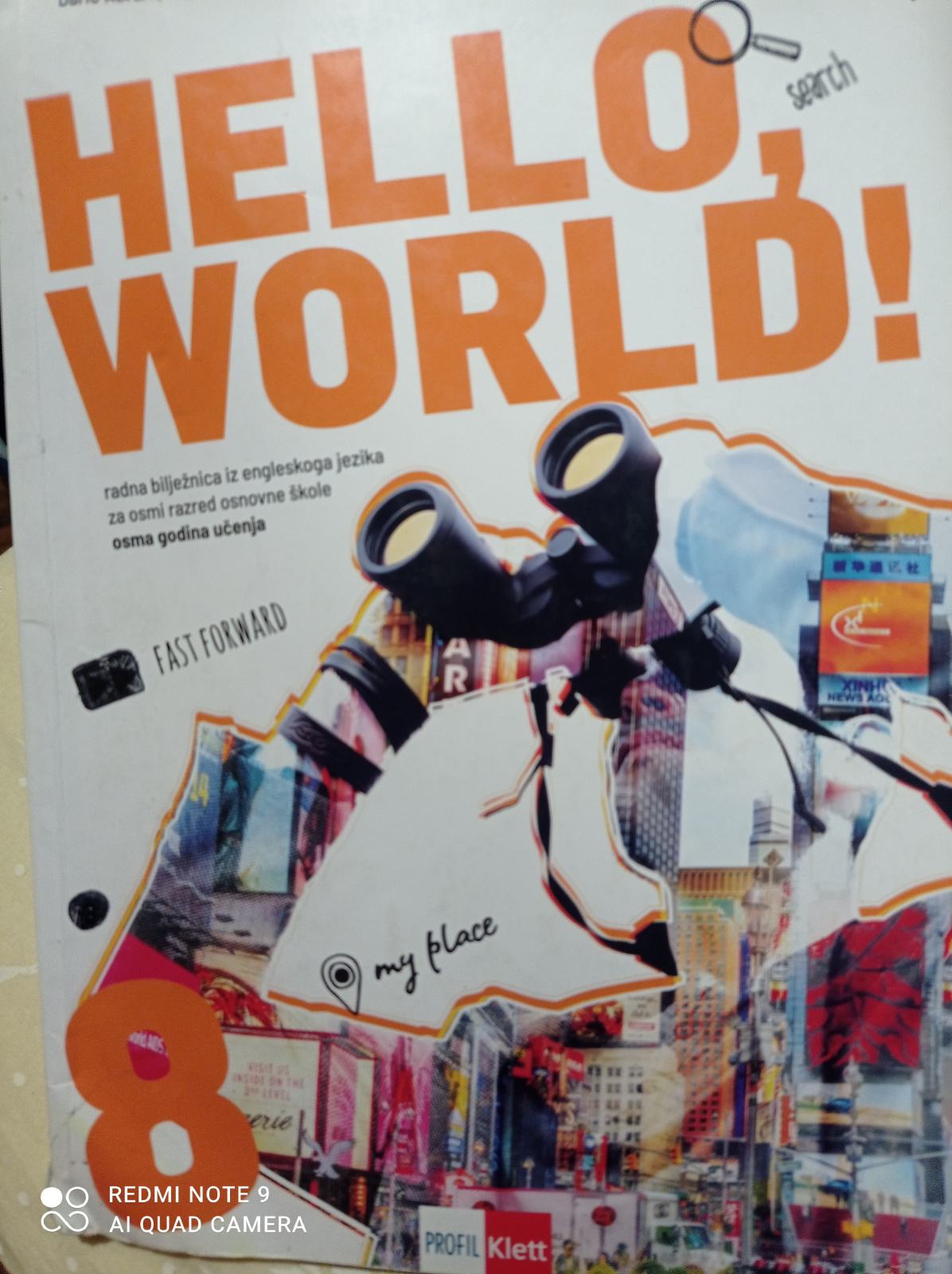 Radna bilježnica -za 6 razred-Hello WORLD