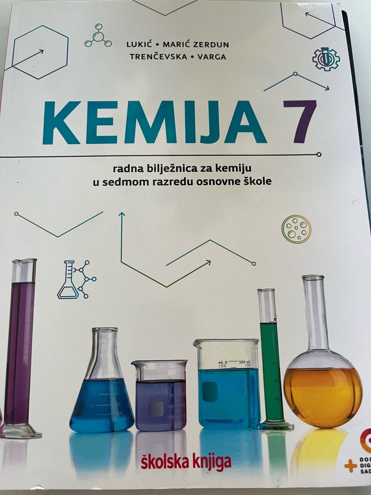 Radna bilježnica Kemija 7: Lukic, Maric Zerdun