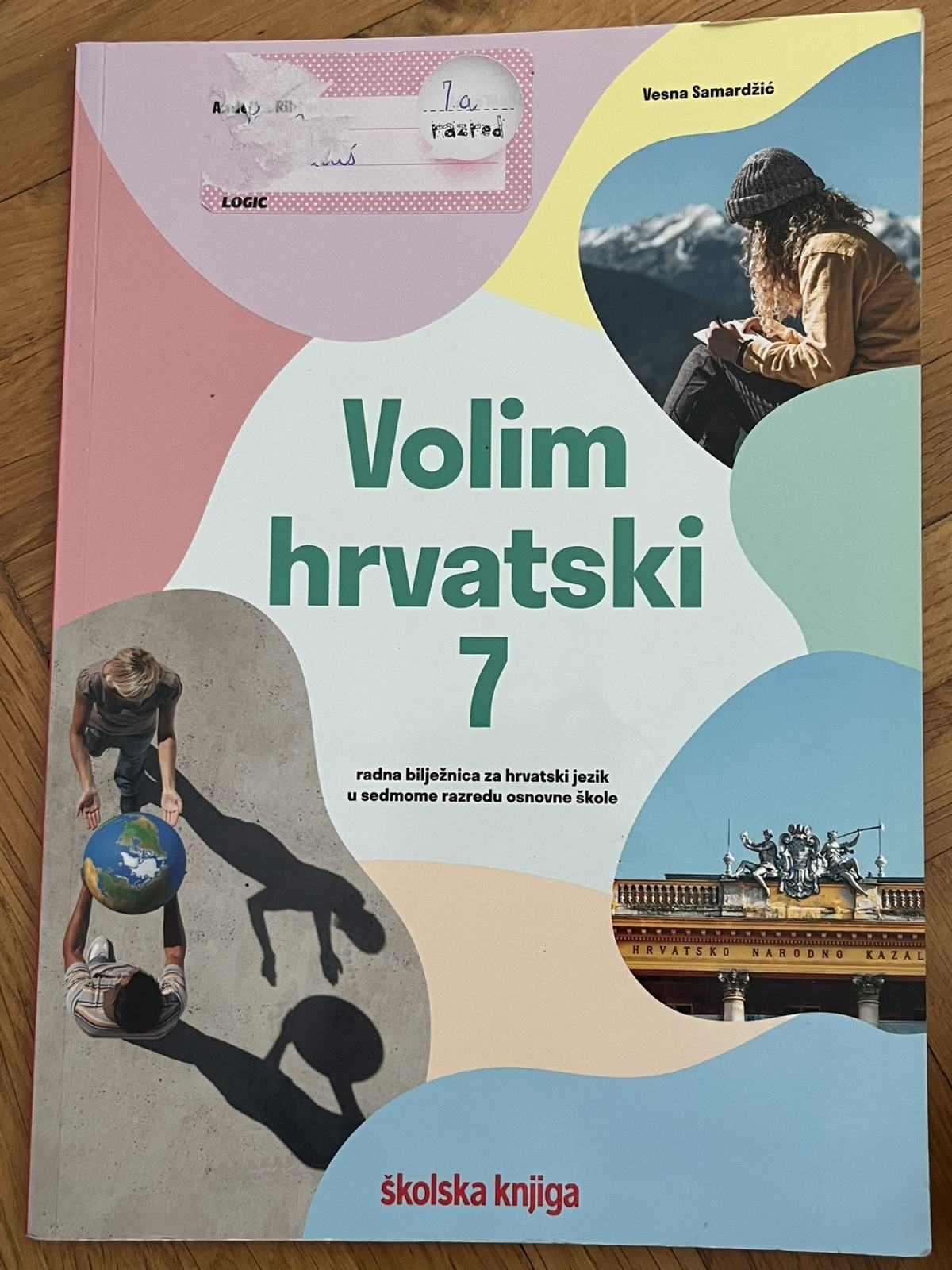 Volim hrvatski 7, radna bilježnica