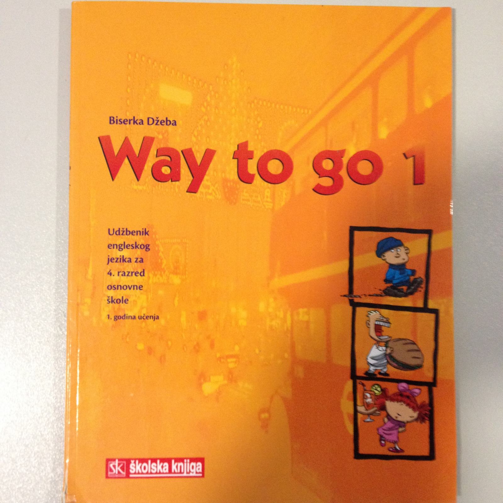 Way to go 1 udžbenik+CD i 5 rad bilj.
