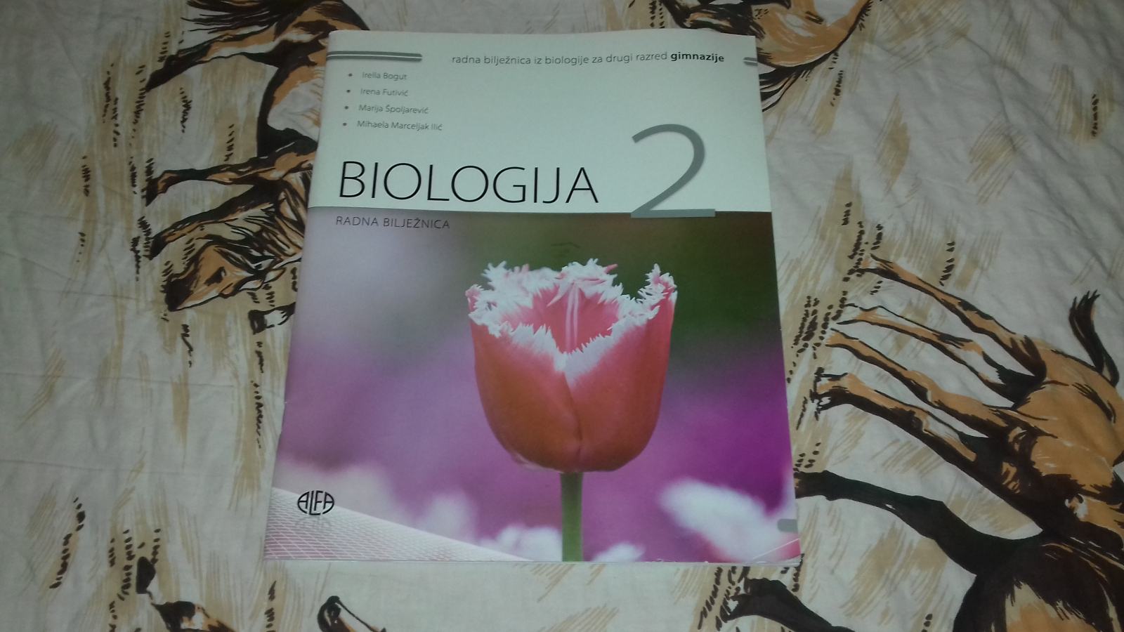 Biologija 2 radna bilježnica - 2017. godina (dostupne 2)