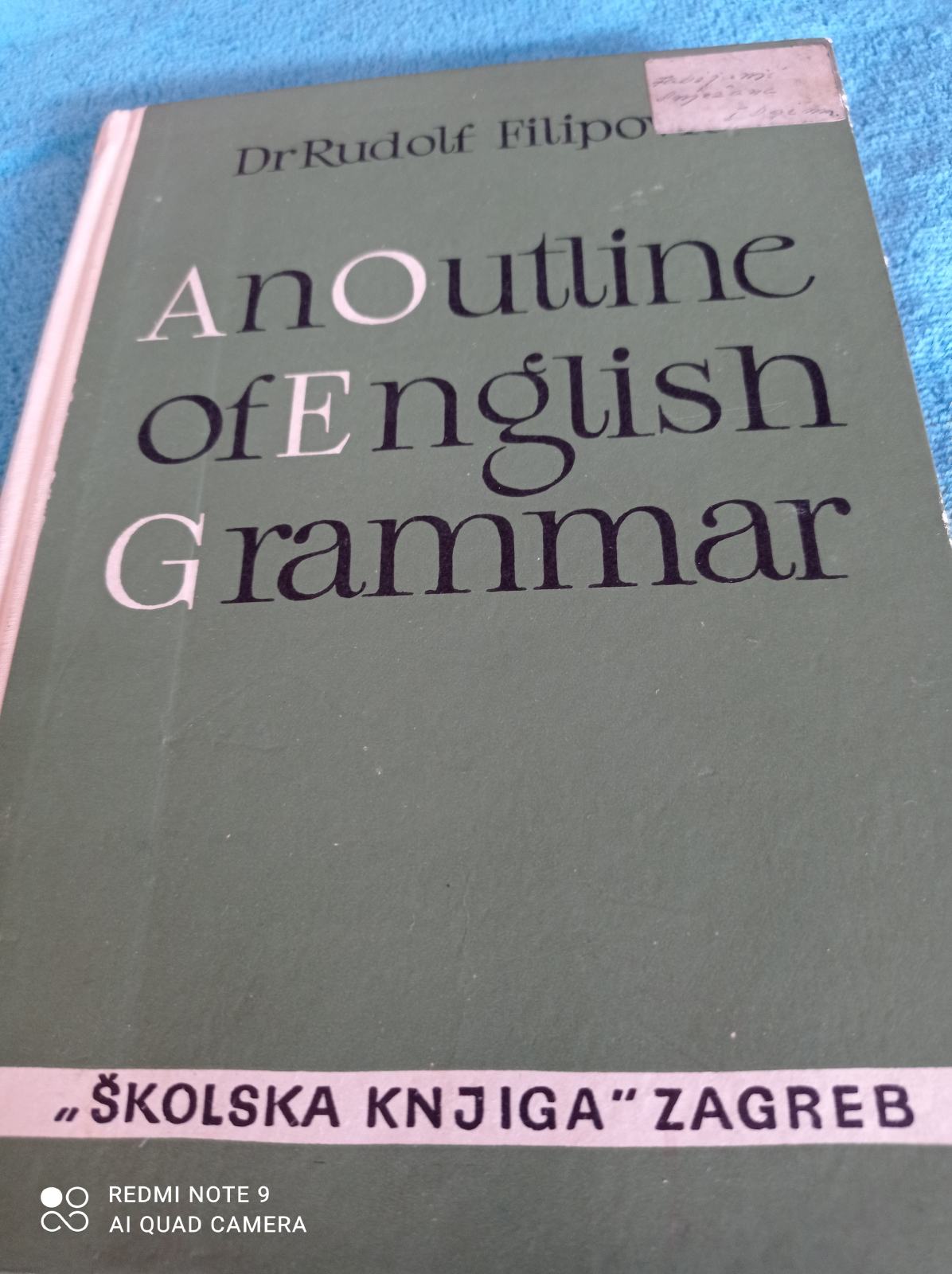 Engleska gramatika -Filipović