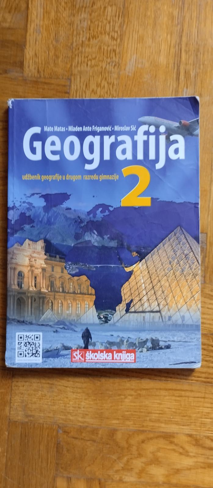 Geografija 2 -udžbenik