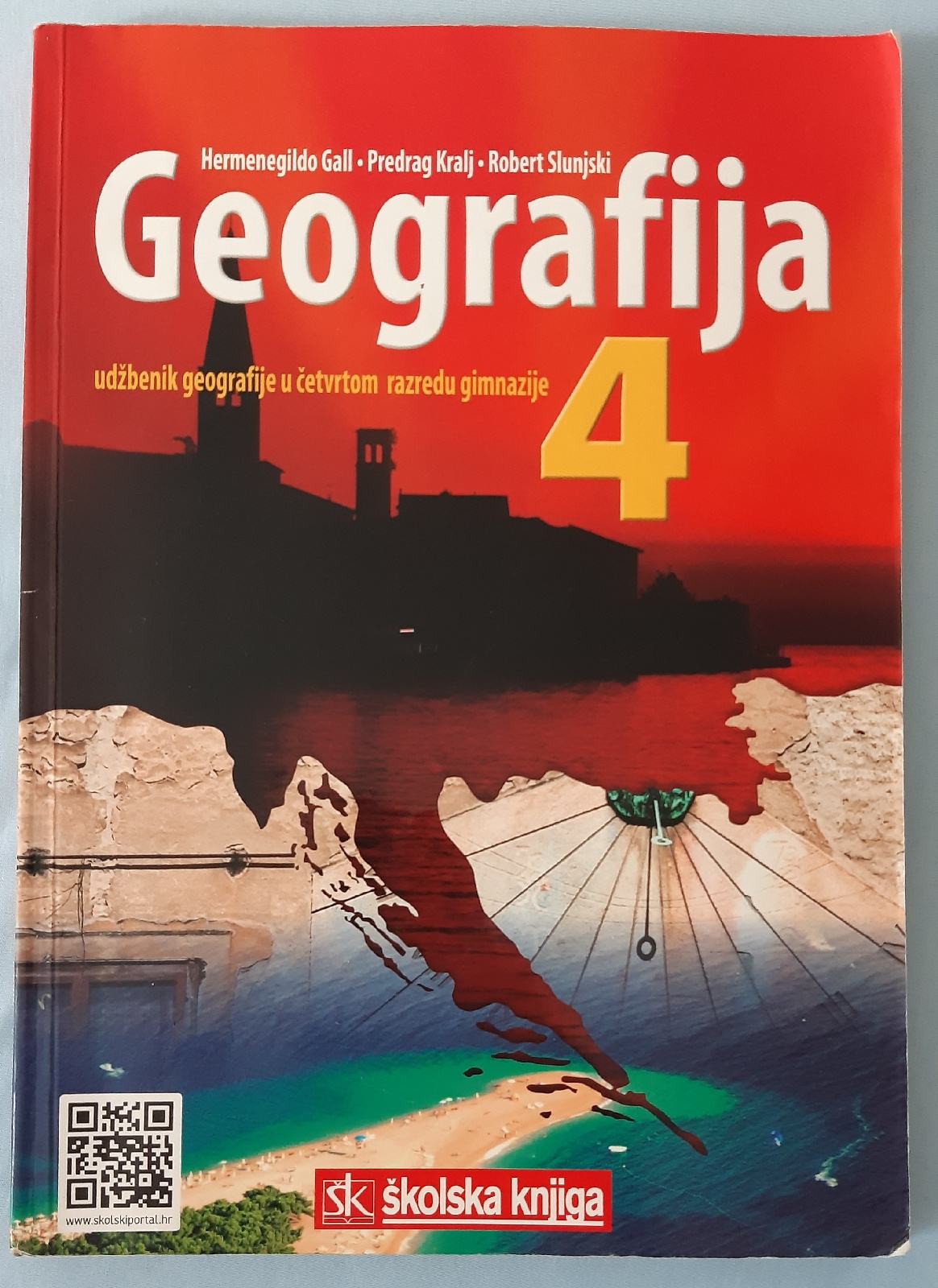 Geografija 4, udžbenik geografije u četvrtom razredu gimnazije