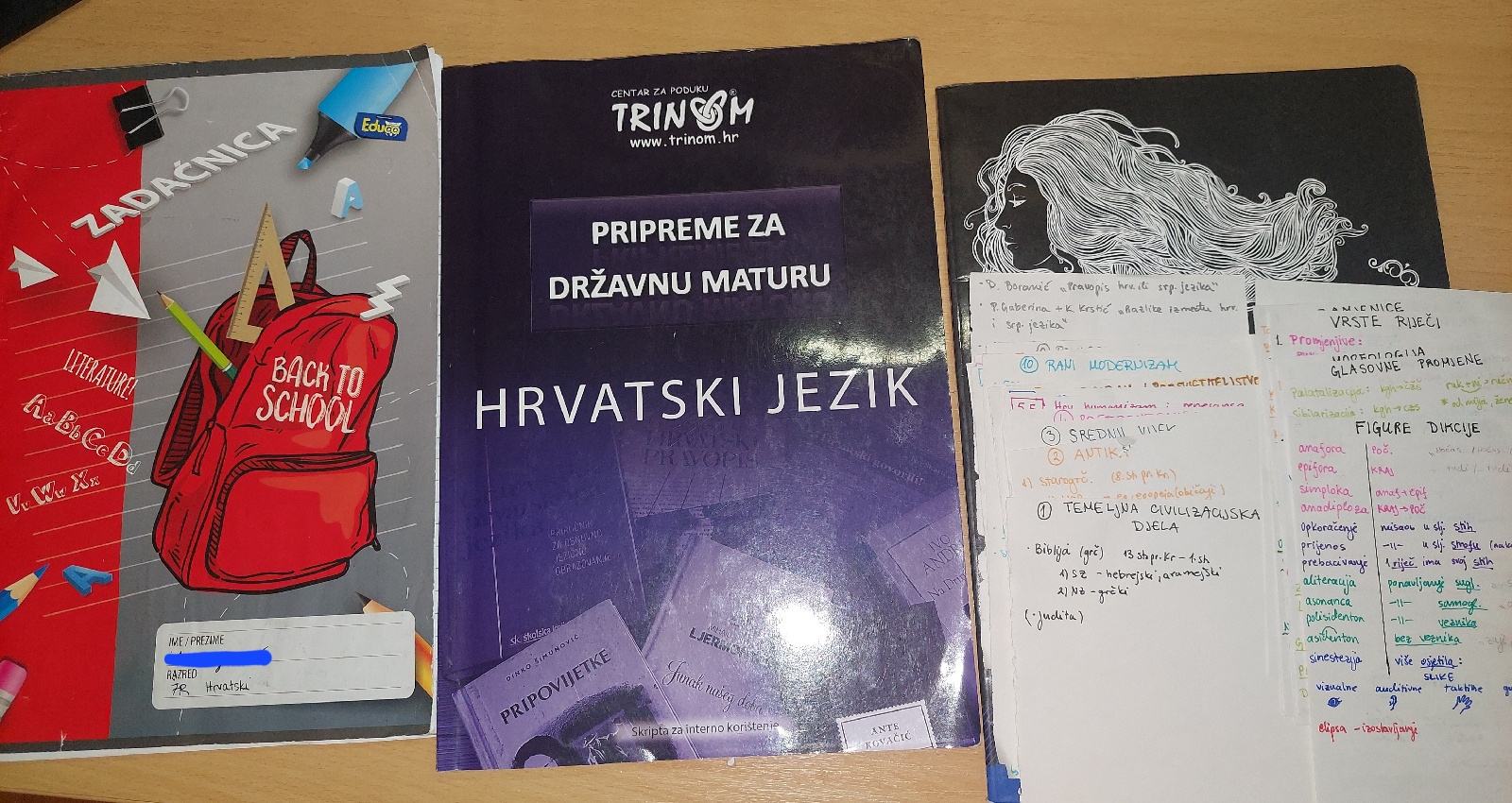 HRVATSKI trinom 2024. + BILJEŠKE/ESEJI/KARTICE
