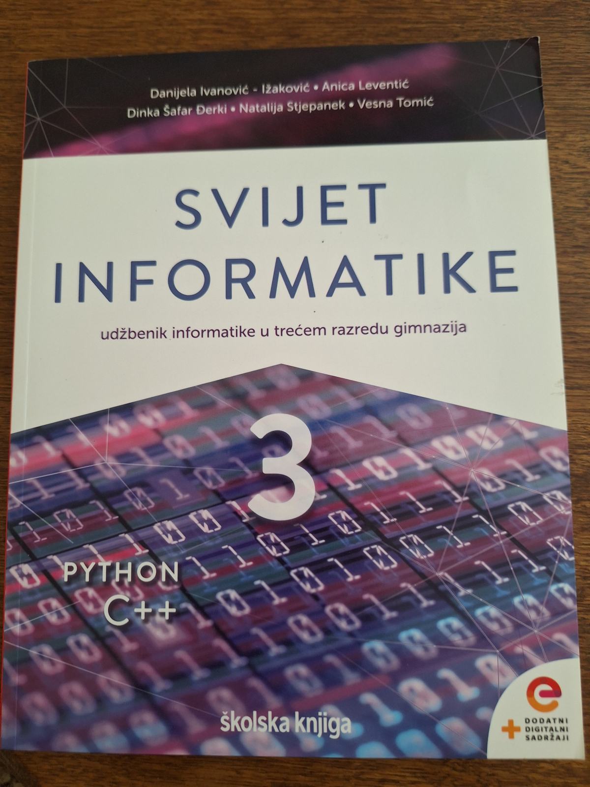 Informatika- udžbenik informatike u 3.razredu gimnazija