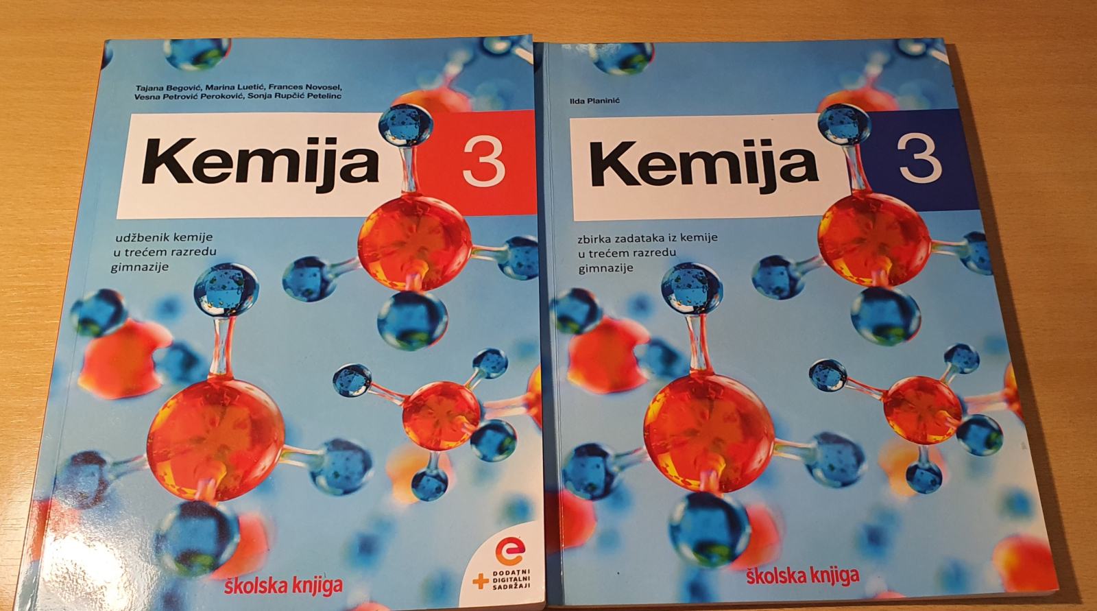 Kemija 3, udžbenik i zbirka zadataka iz kemije za srednje škole