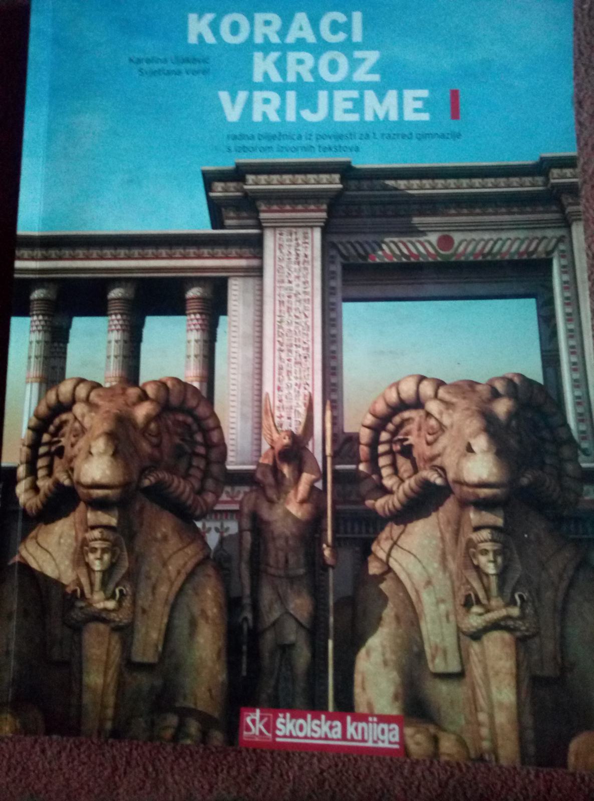 Koraci kroz vrijeme 1, radna bilježnica - 2008. godina