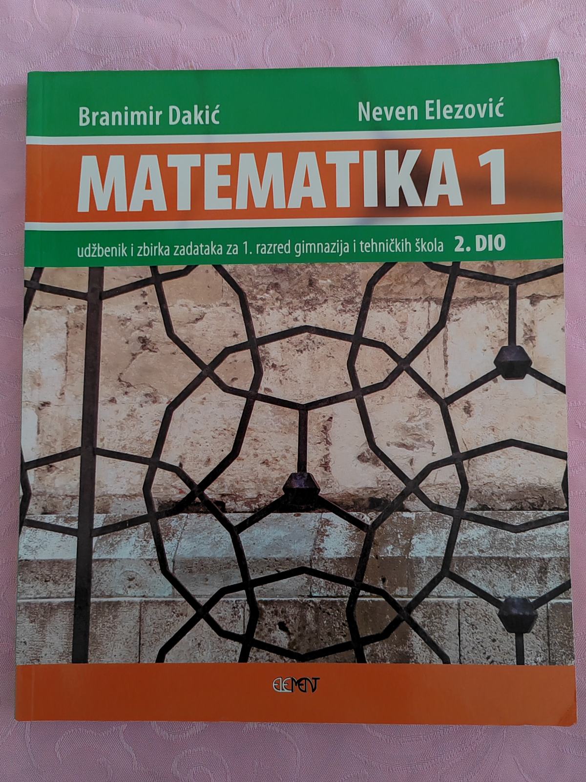 MATEMATIKA 1, komplet 1. i 2. dio