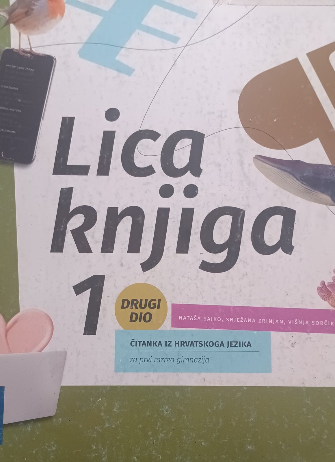 Školski udžbenici ,Lica knjiga 1 - drugi dio