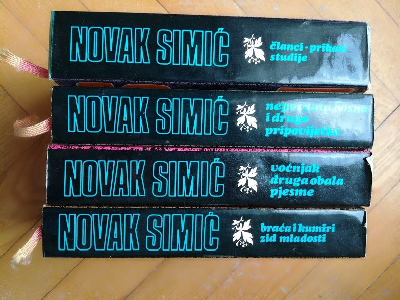 Novak Simić - komplet u 4 sveska