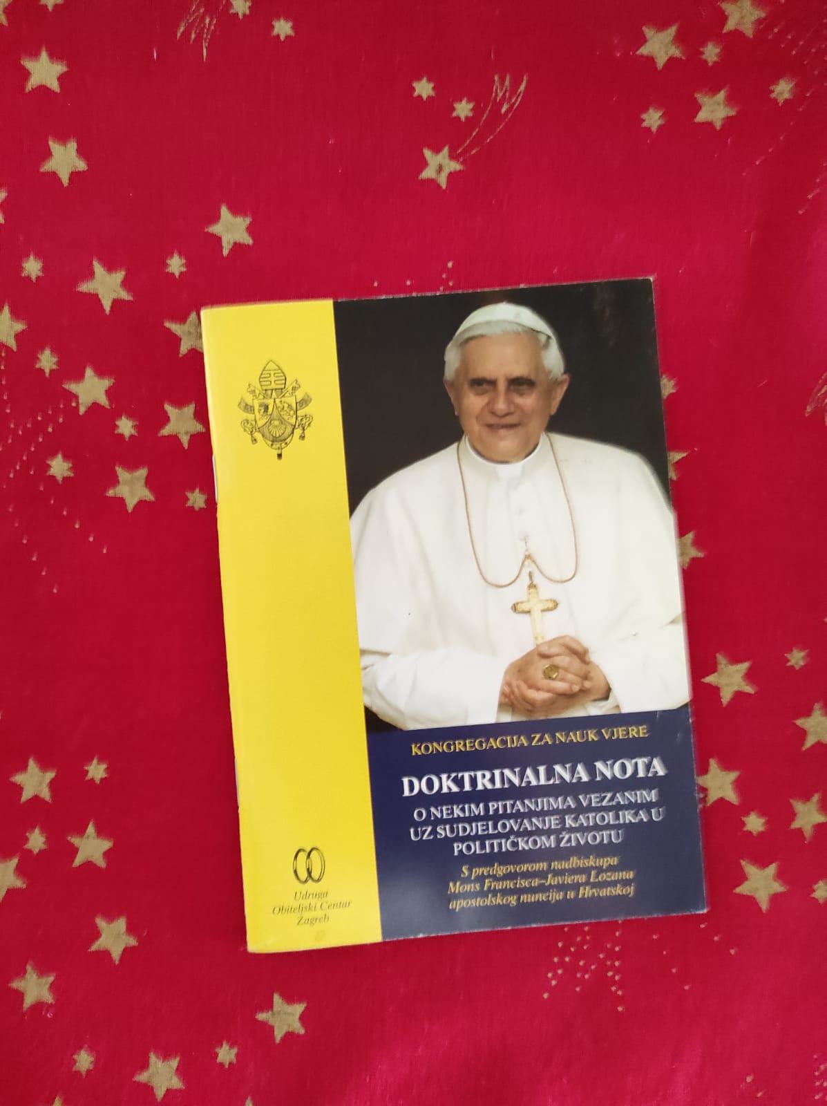 Kongregacija za nauk vjere - Doktrinalna nota