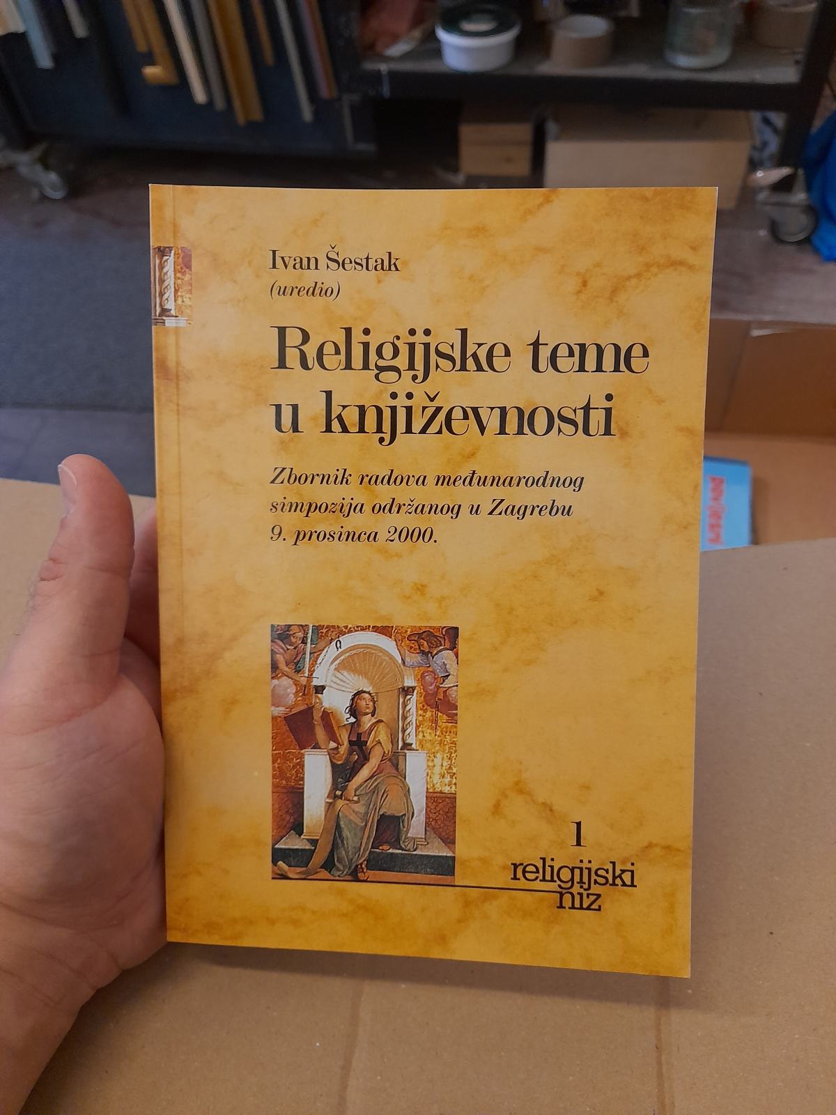 Uredio Ivan Šestak-Religijske teme u književnosti (2001.)