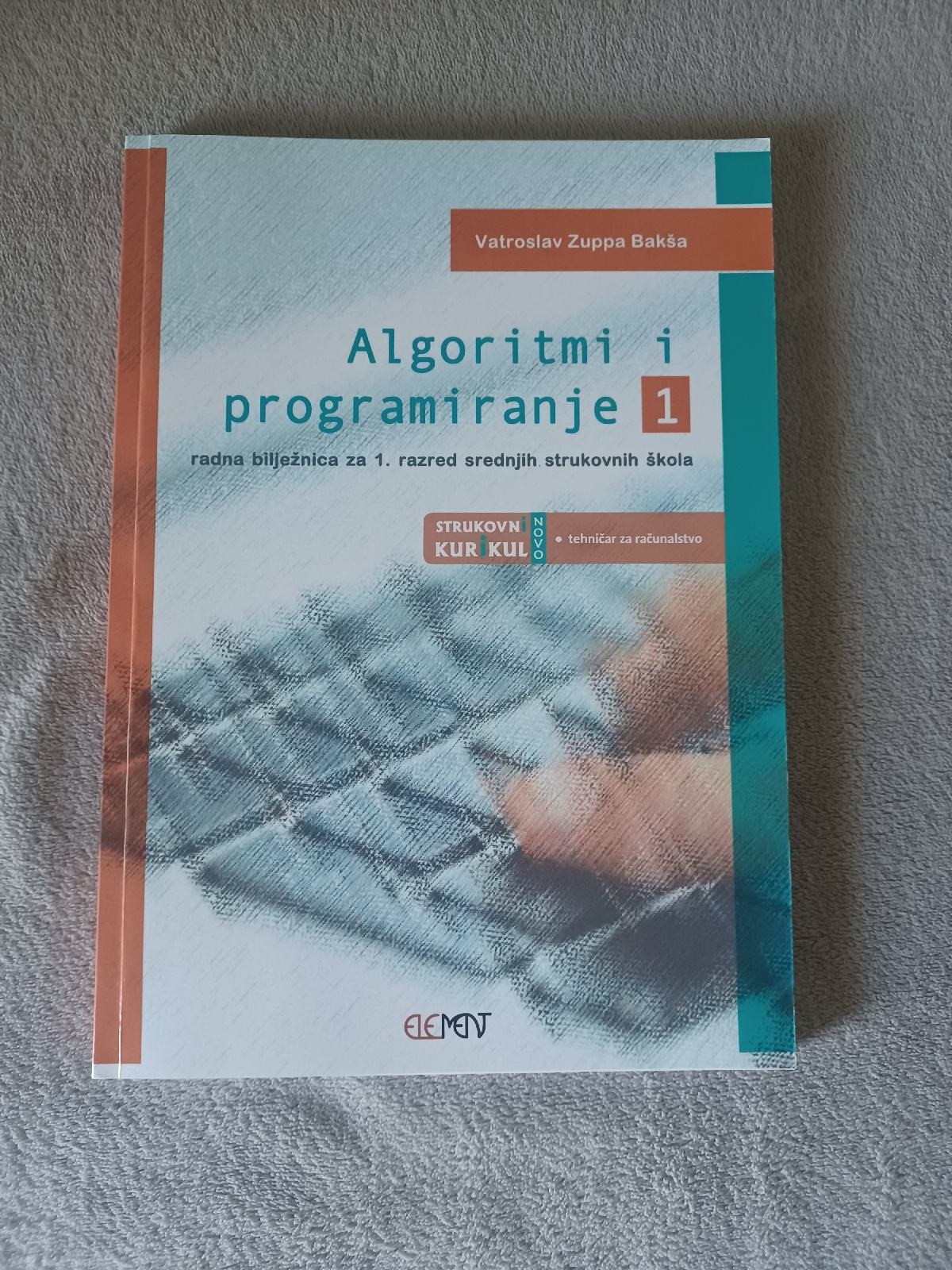 Algoritmi i programiranje 1, radna bilježnica