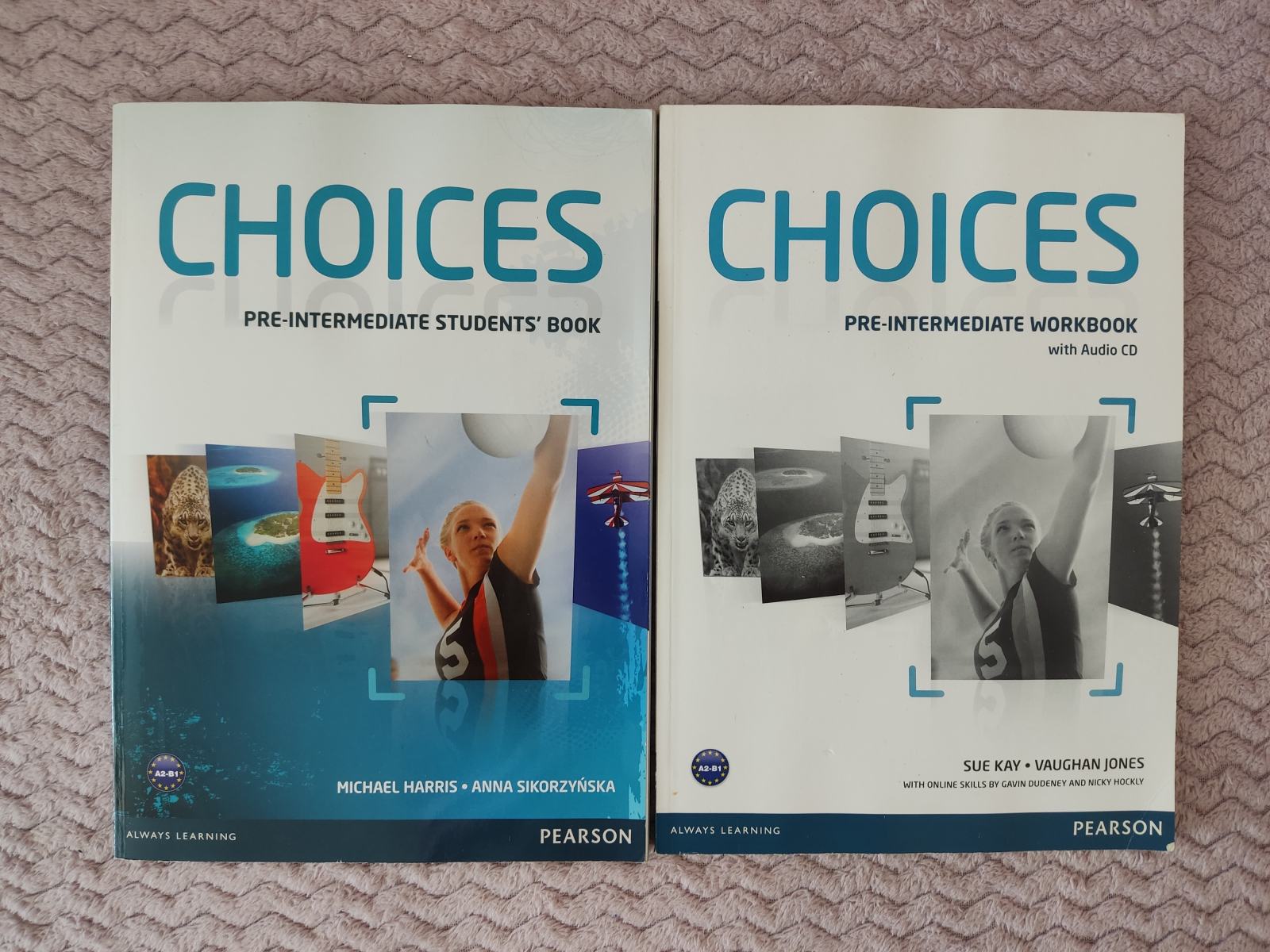 Choices pre-intermediate students book + workbook