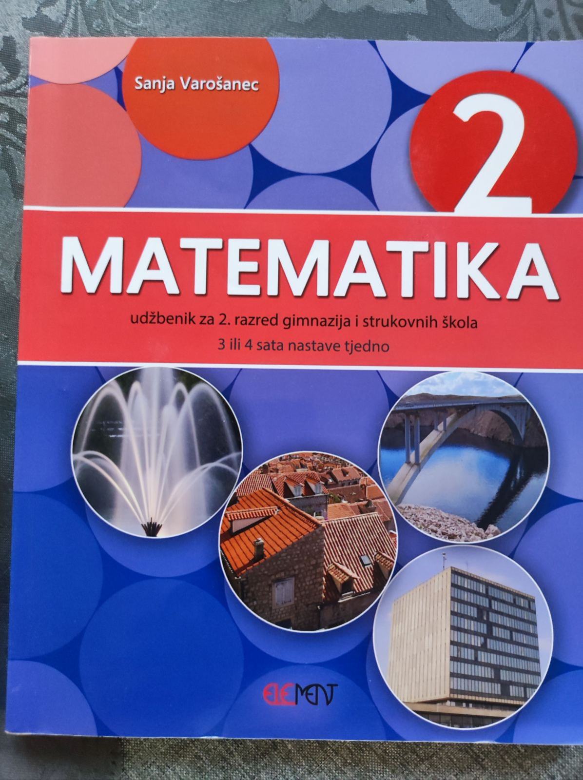 MATEMATIKA/2 RAZRED SVIH STRUKOVNIH I GIMNAZIJA