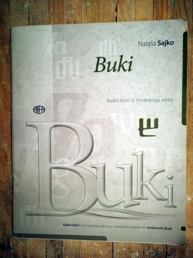 Sajko, Nataša - Buki : Radni listići iz hrvatskoga jezika za drugi...