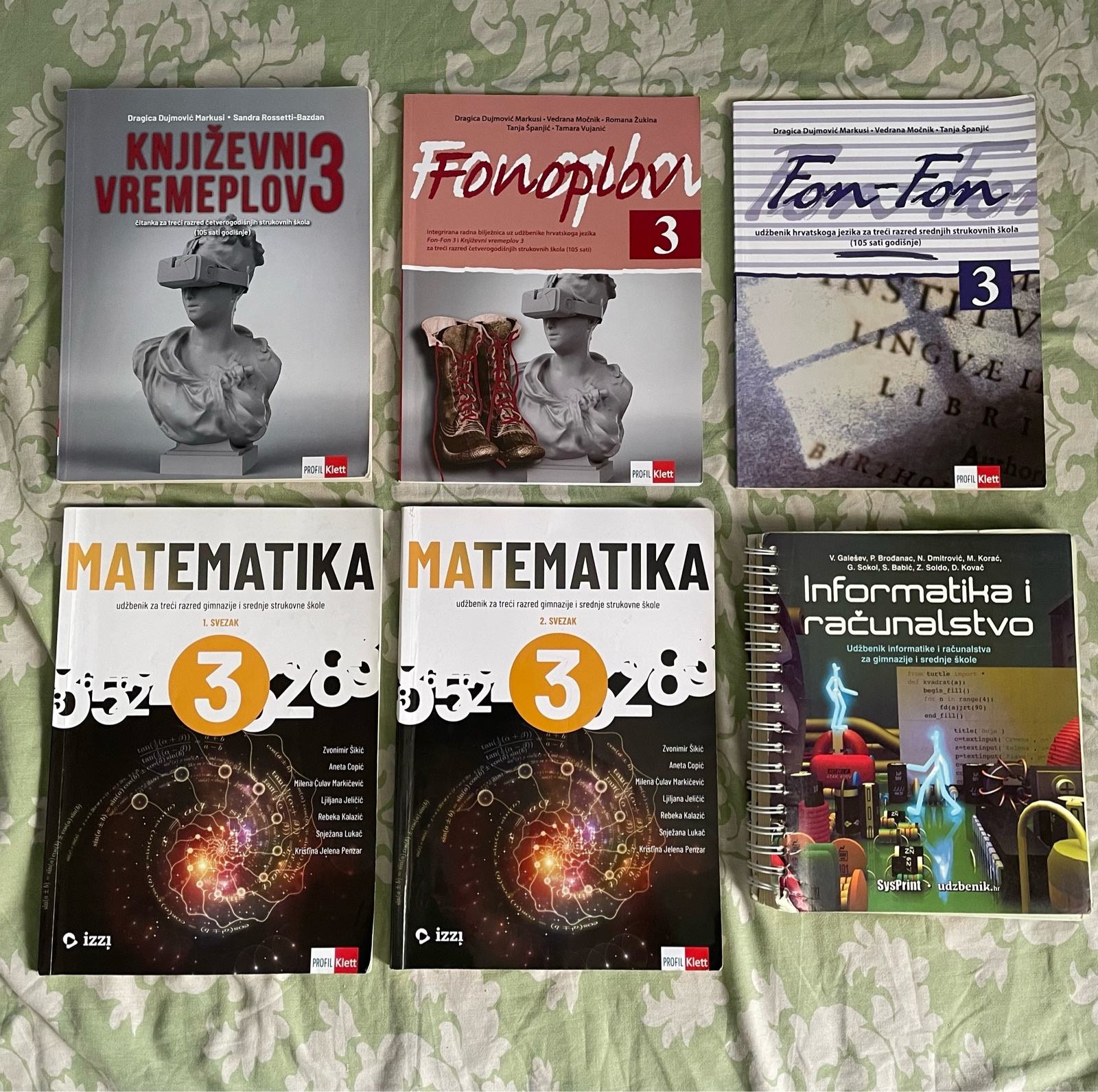 Udžbenici za 3. razred strukovne škole