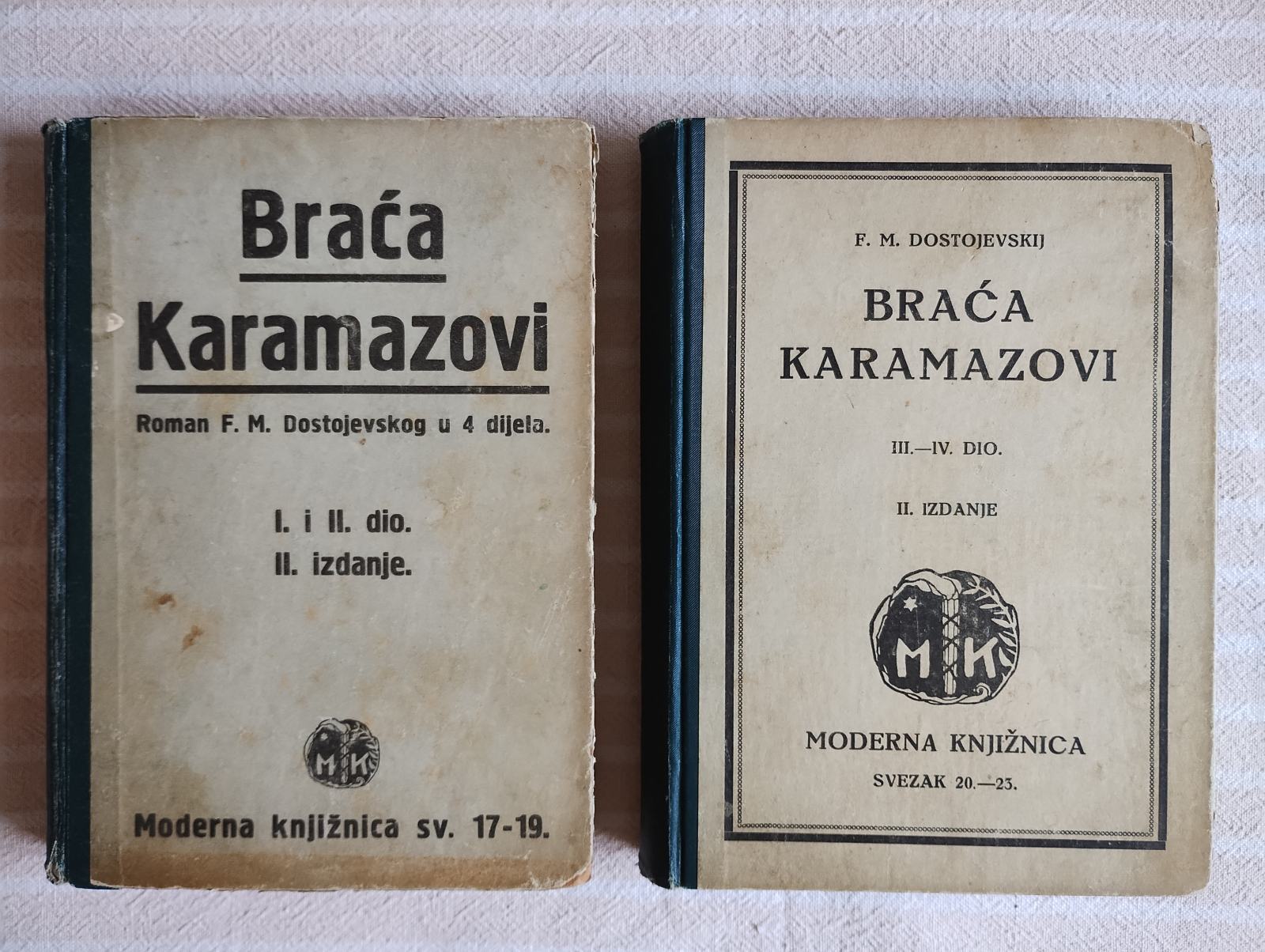 DOSTOJEVSKI BRACA KARAMAZOVI 1,2