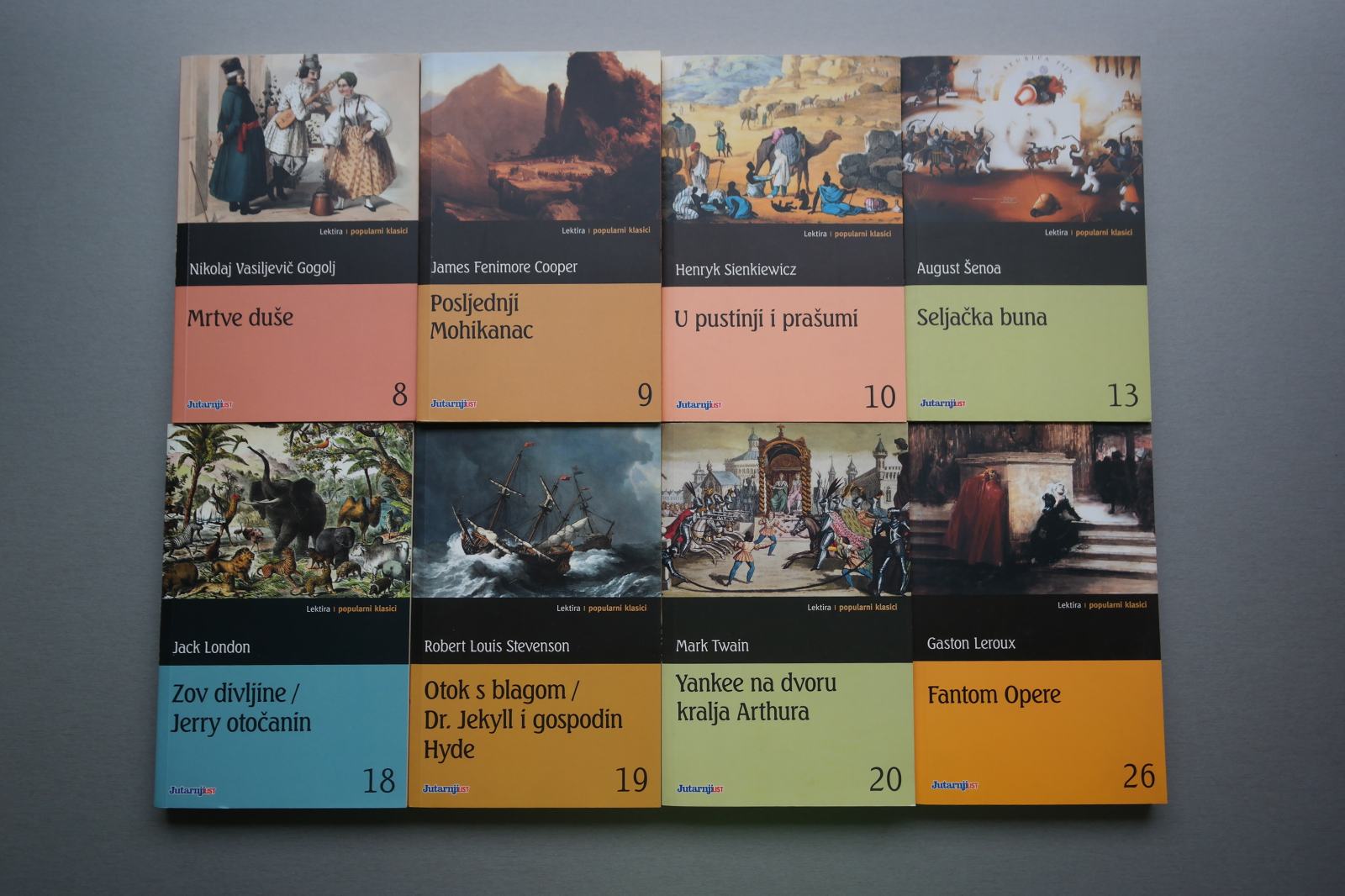 Književni klasici - biblioteka Jutarnjeg lista