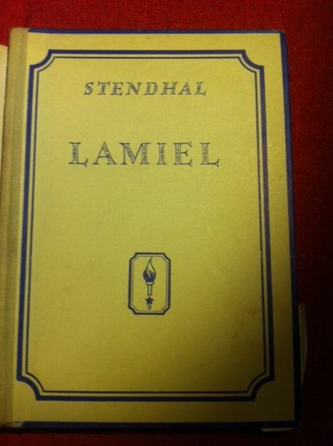 Stendhal, Lamiel, 1954.