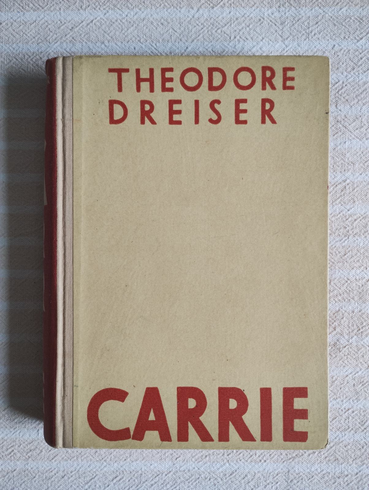 T.DREISER CARRIE