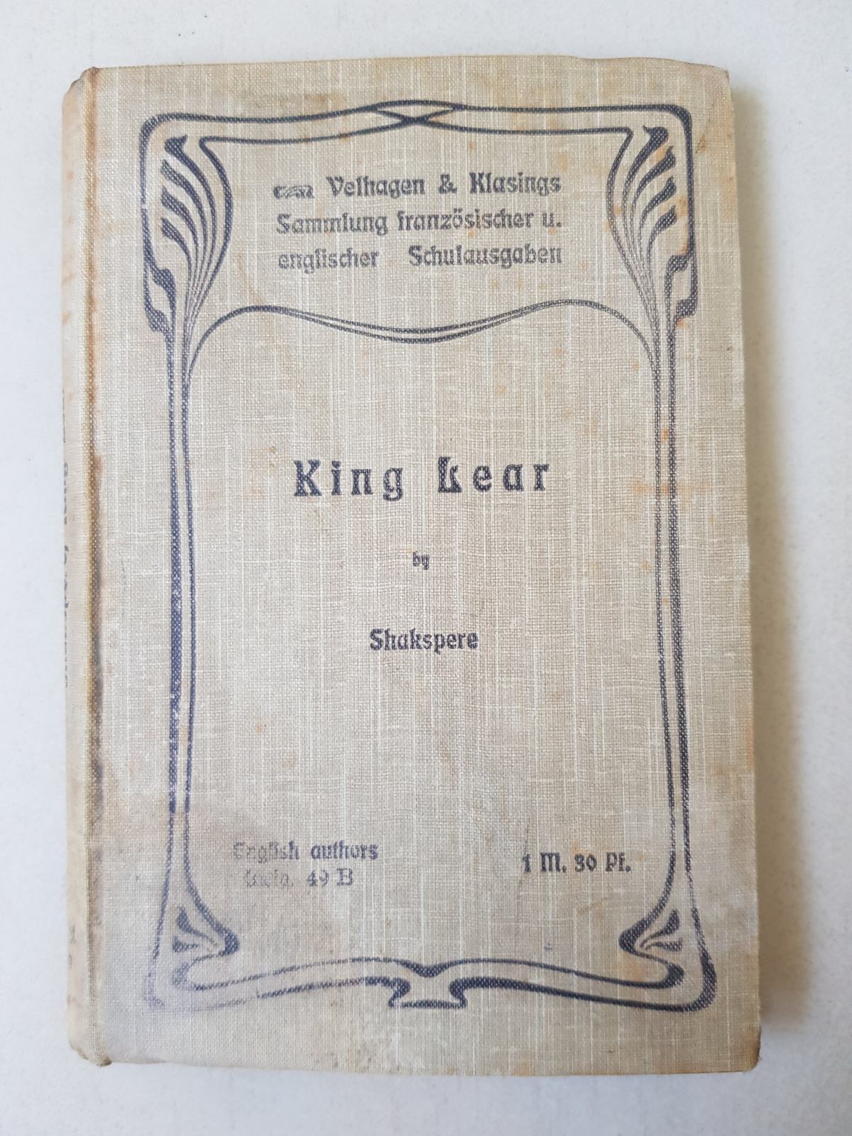 William Shakespeare:King Lear