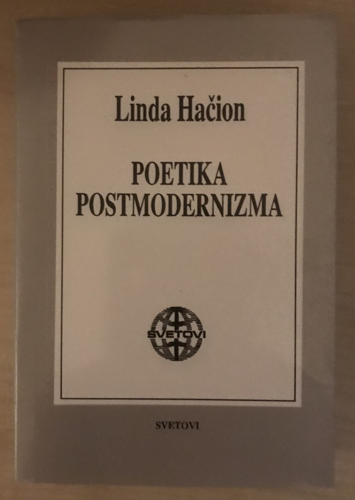 Hačion ( Hutcheon ),Linda : Poetika postmodernizma