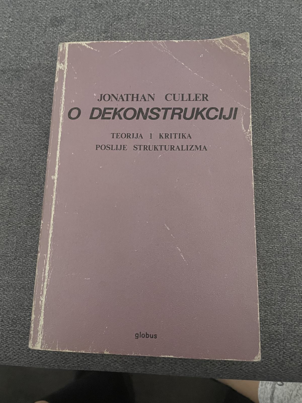 Jonathan Culler O dekonstrukciji