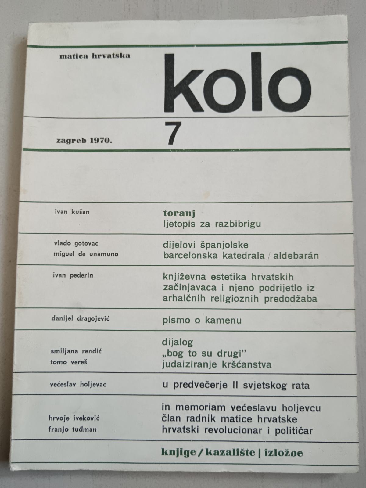 Kolo 7 (MH;1970.)