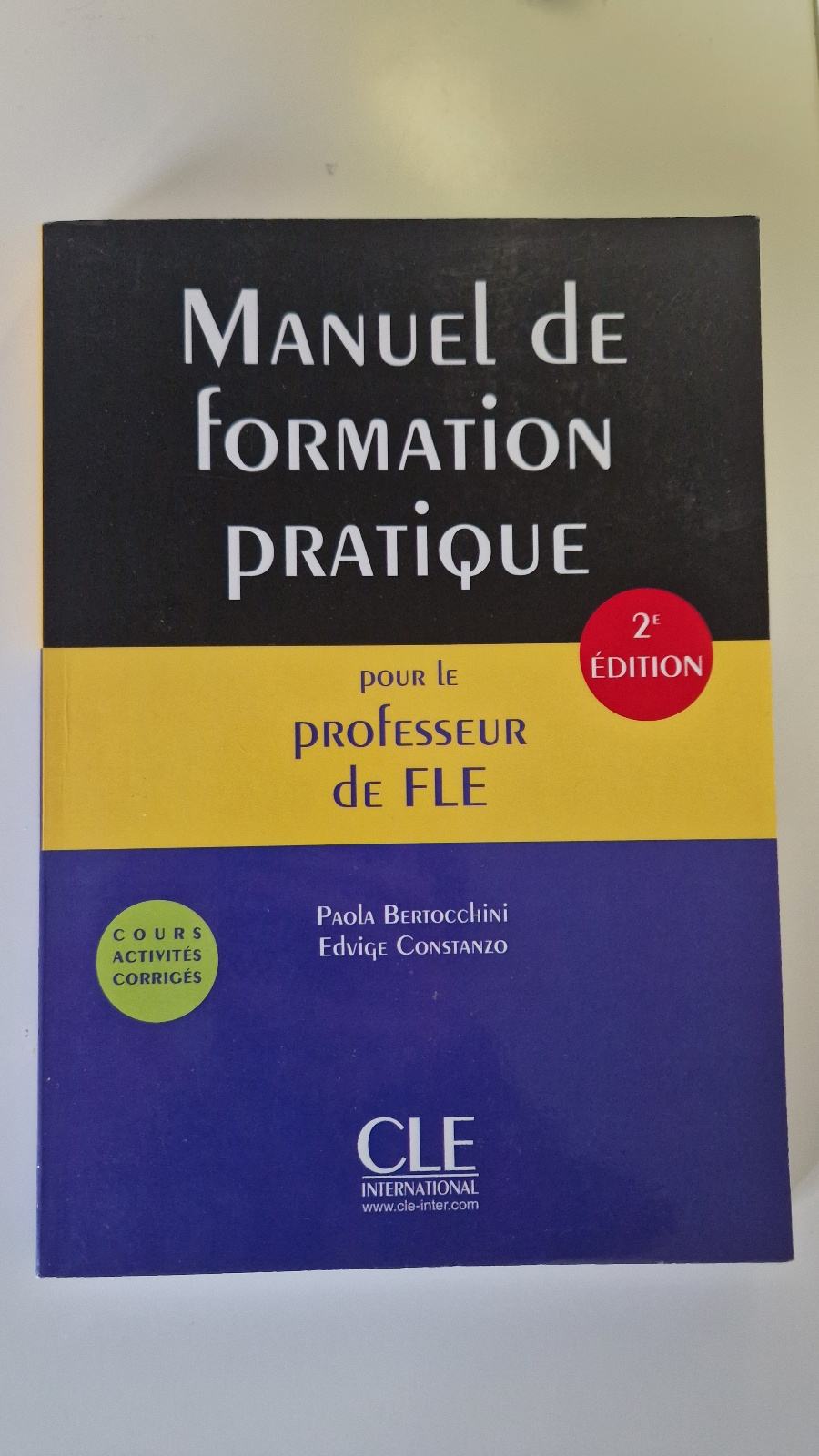 Manuel de formation pratique pour le professeur de FLE