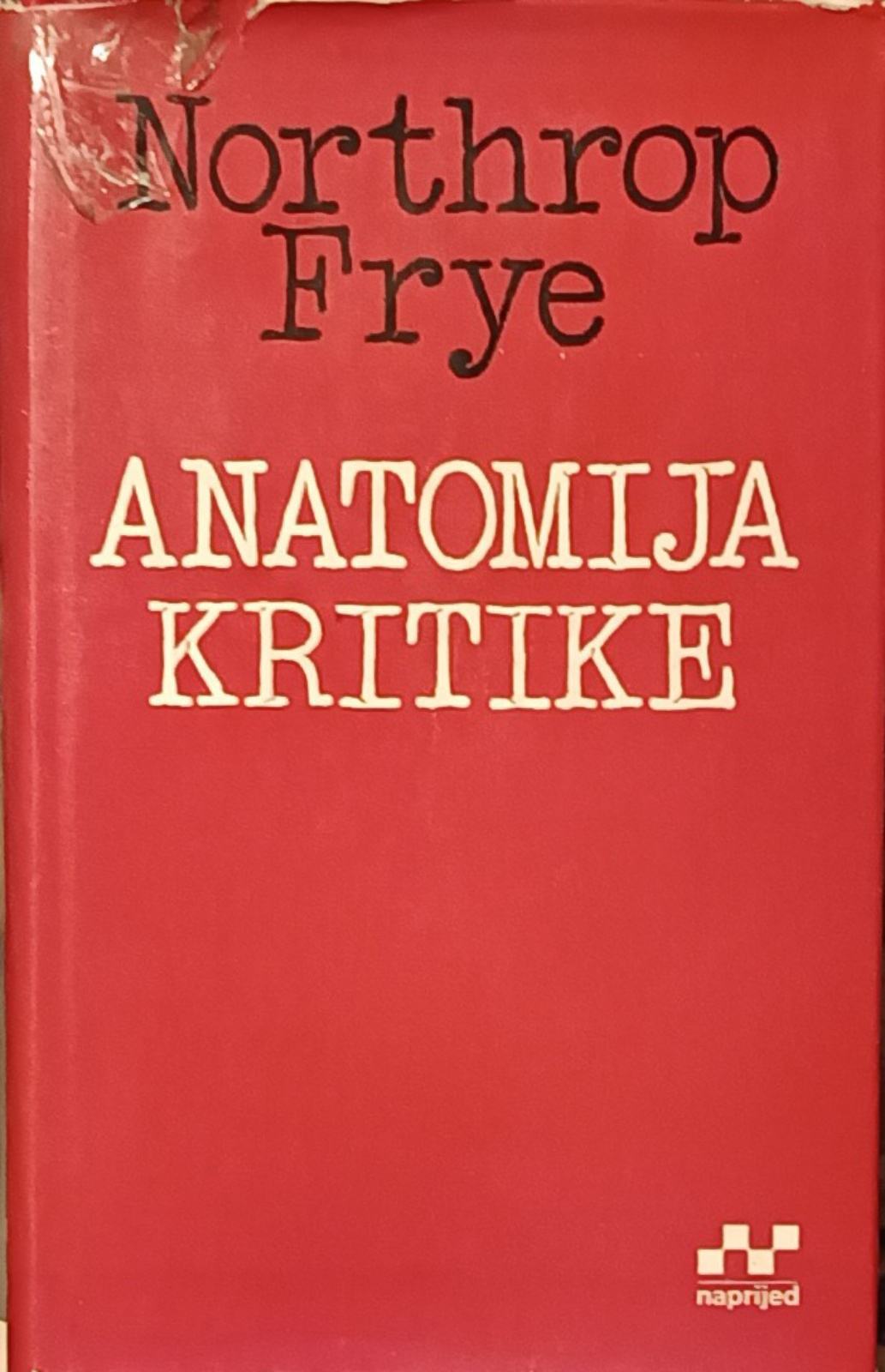 Northrop Frye – Anatomija kritike