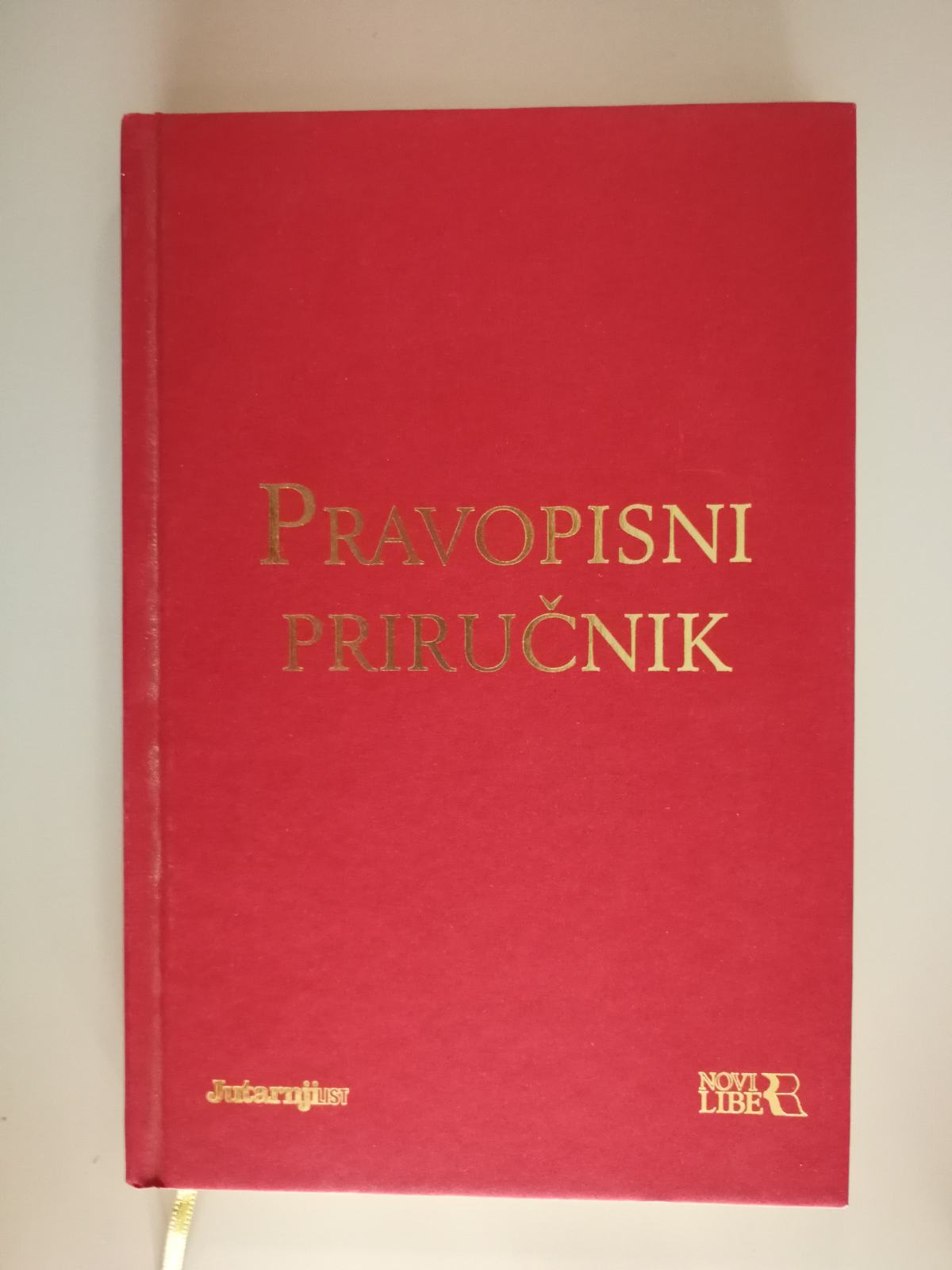 Pravopisni priručnik ( Jutarnji list | Novi liber )
