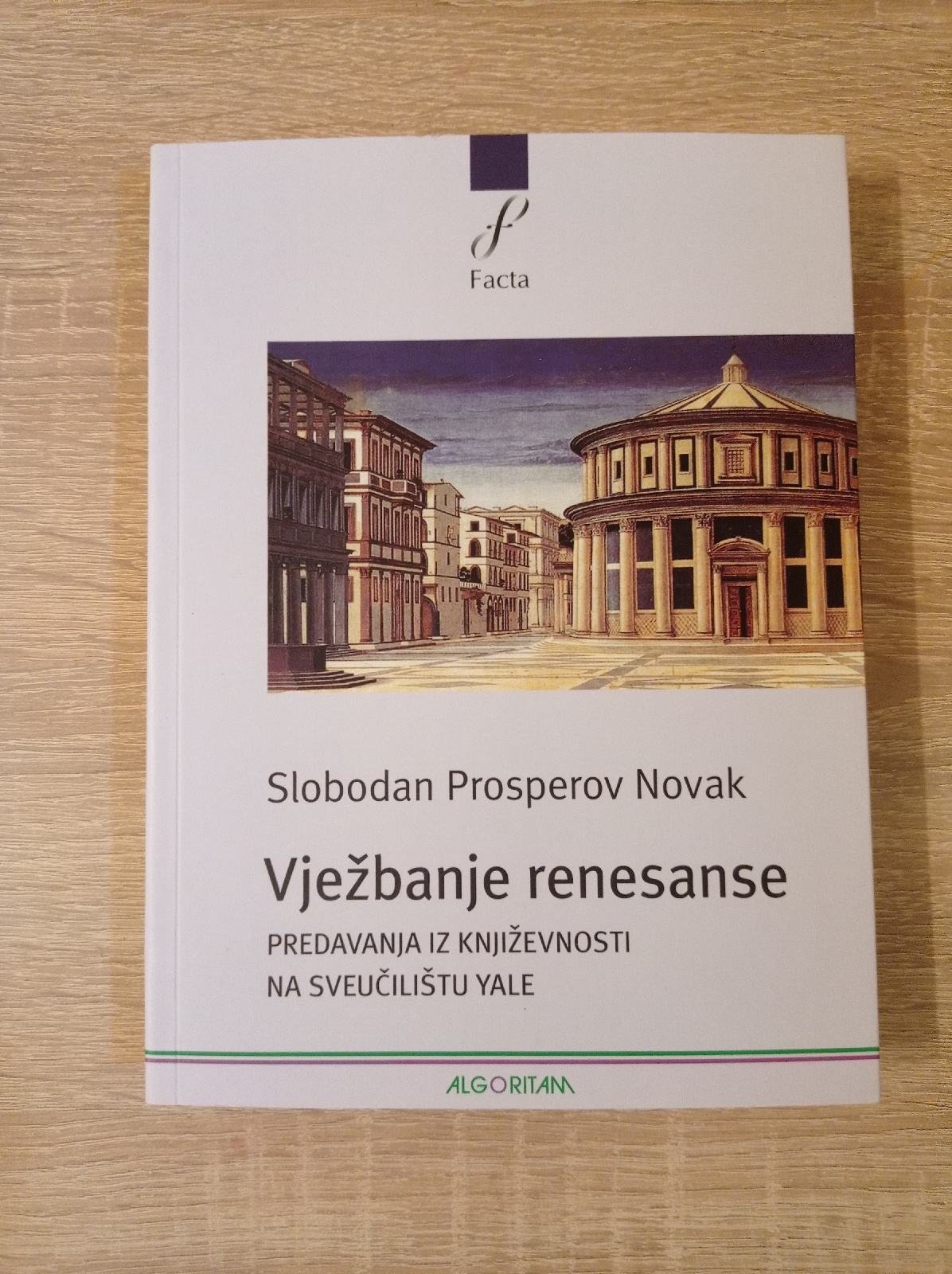 SLOBODAN PROSPEROV NOVAK, Vježbanje renesanse